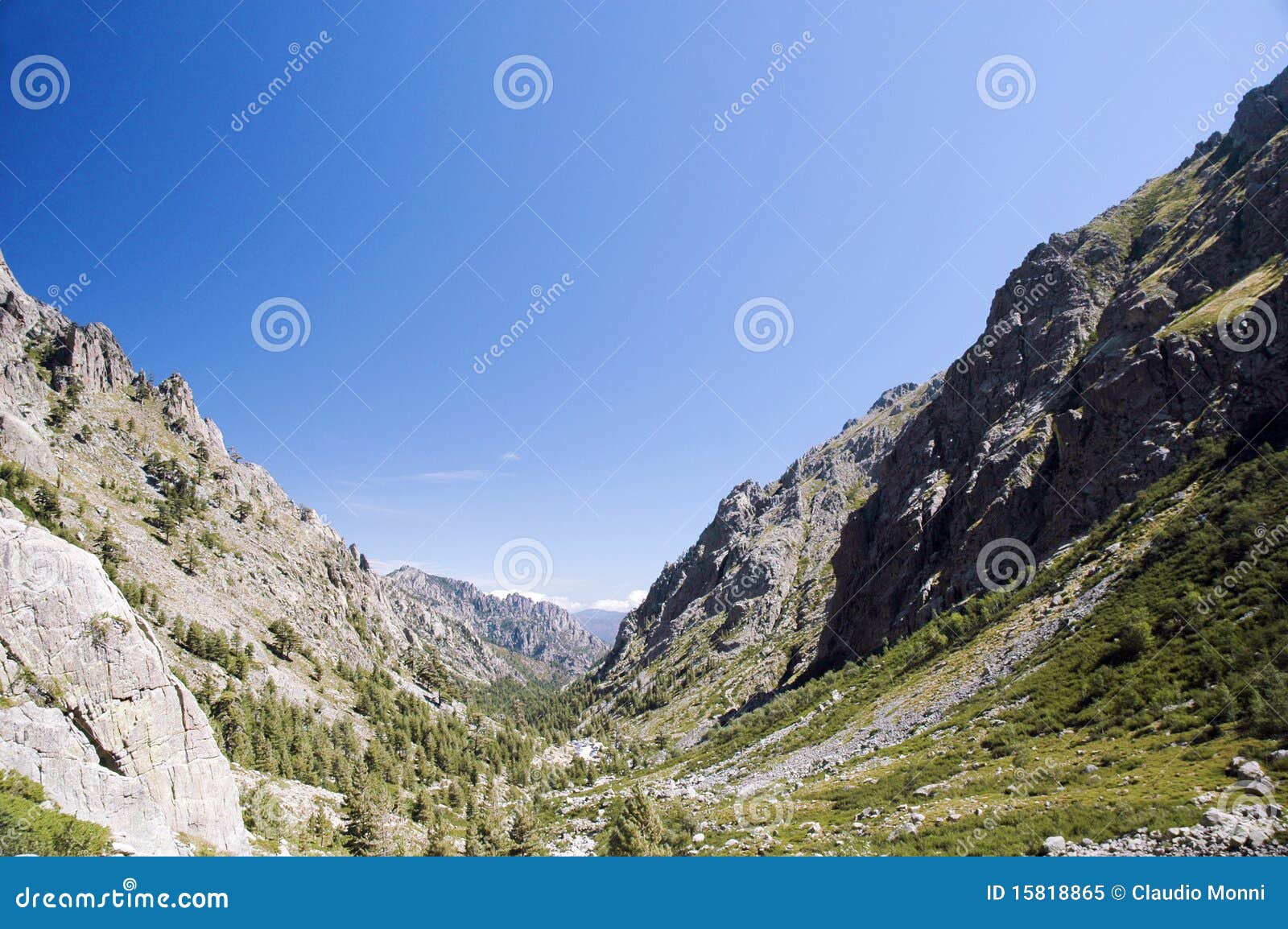 European mountain valley stock image. Image of forest - 15818865