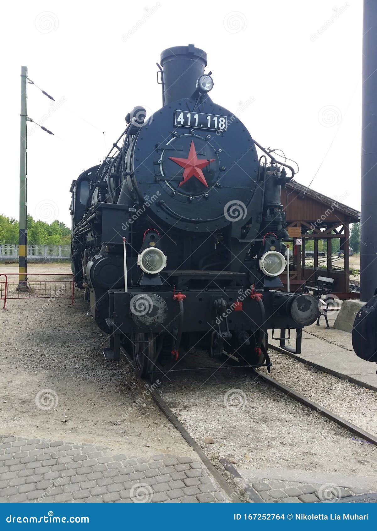 European Old Trains in Hungary Editorial Stock Image - Image of museum ...