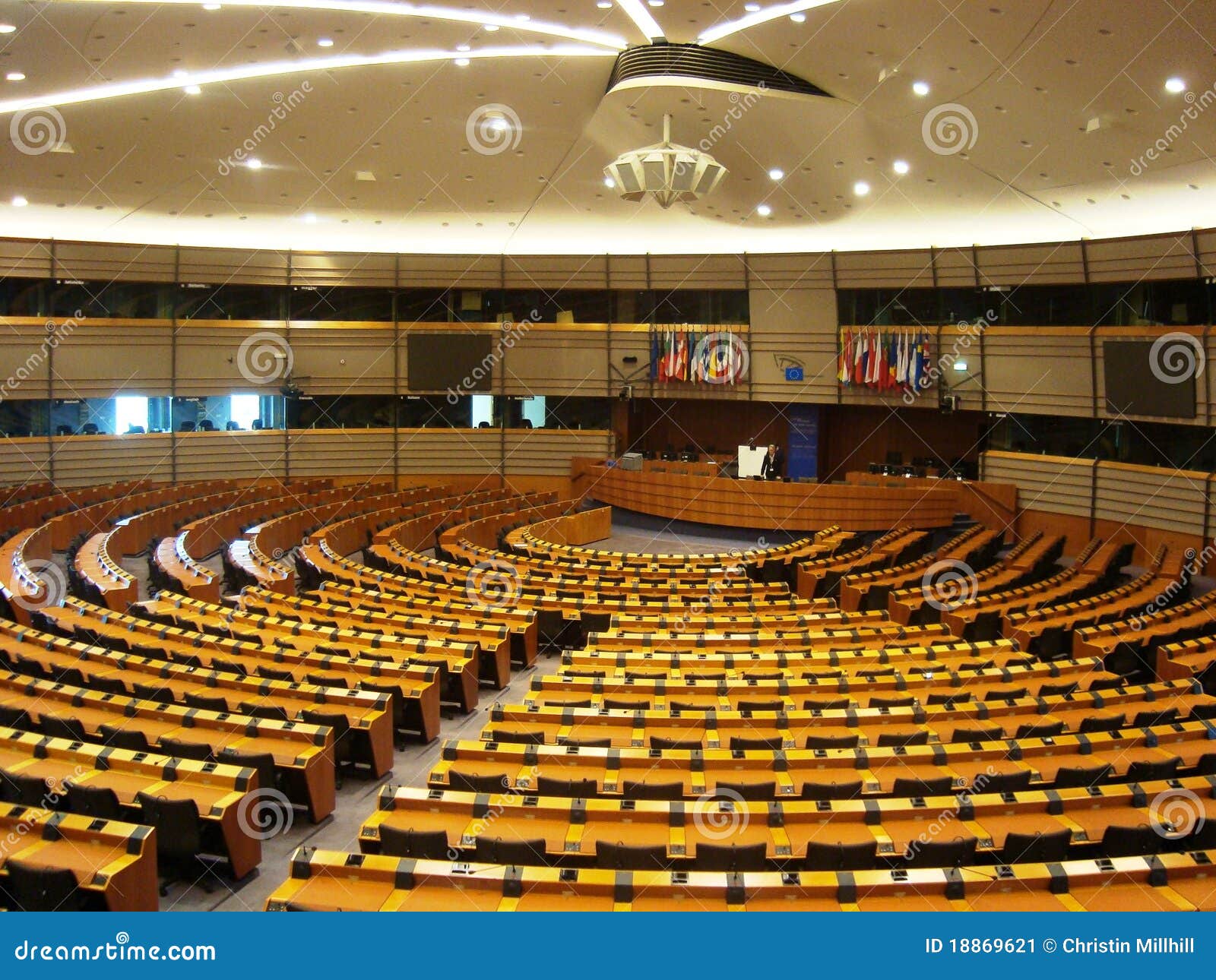 European Parliament Brussels Editorial Photo - Image of entrance ...