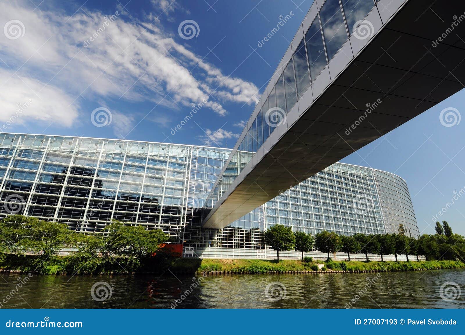 The European Parliament Building Stock Image - Image of euro ...
