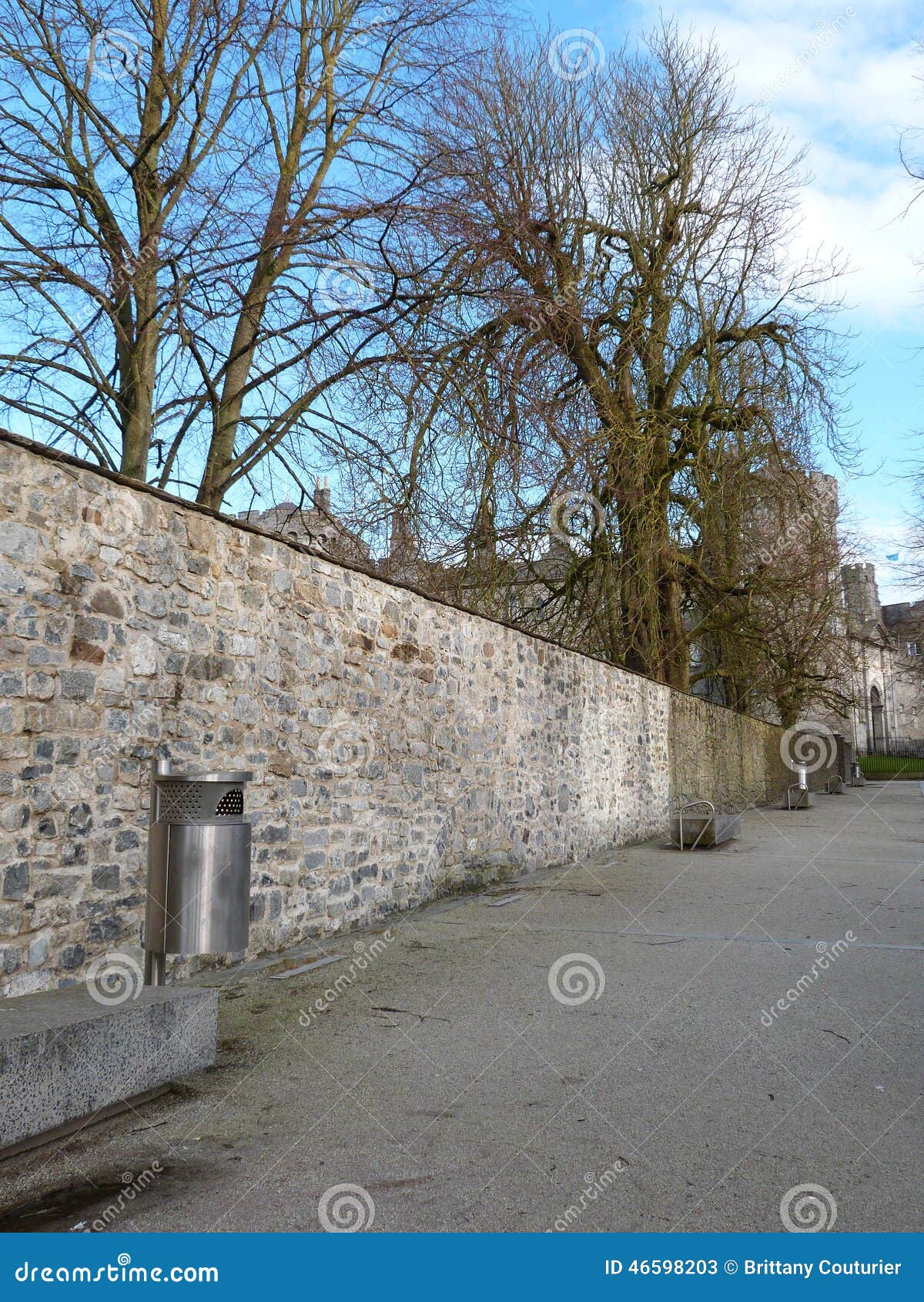 European Pathway stock image. Image of path, tree, leaves - 46598203