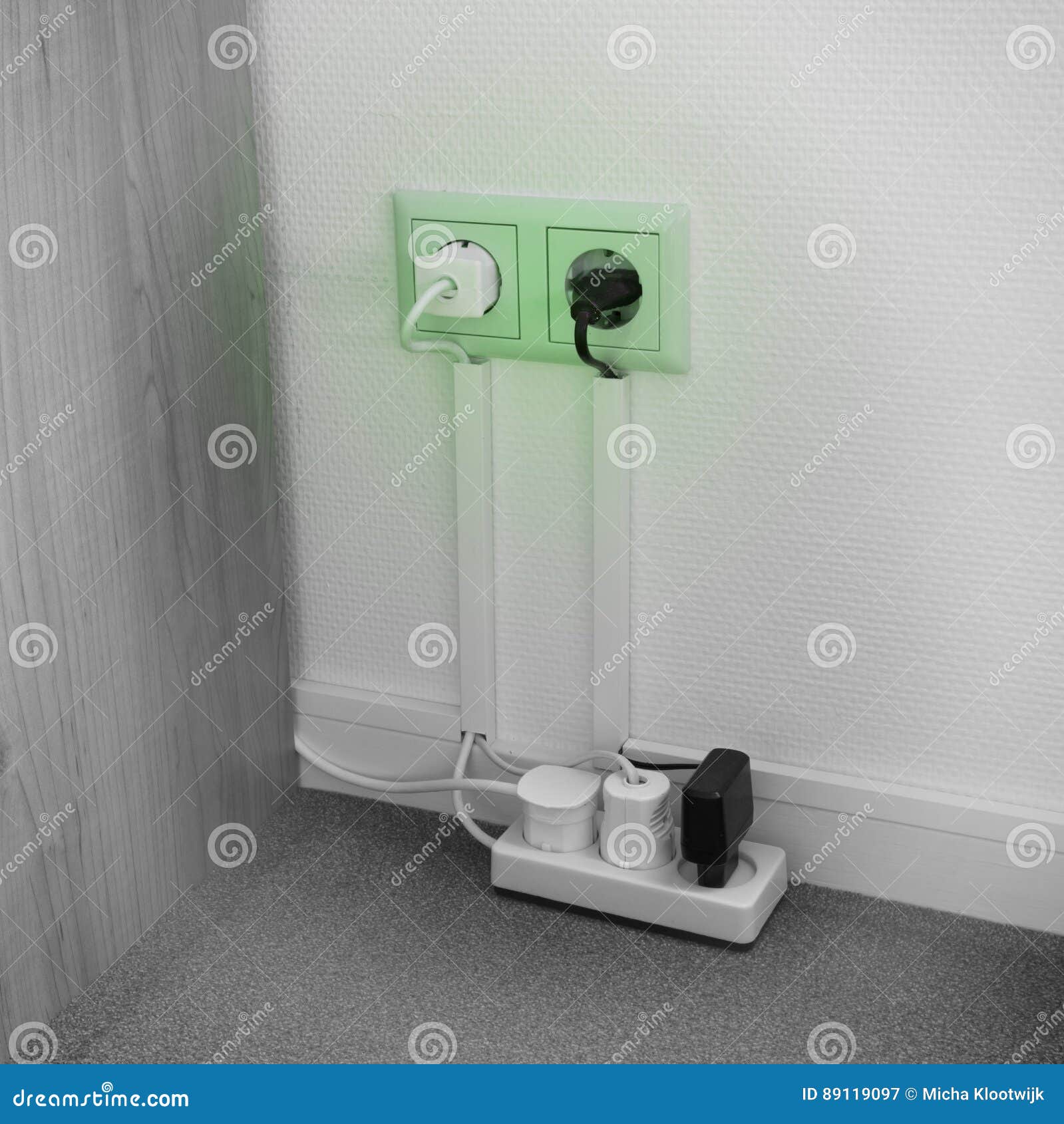 European power socket stock image. Image of installation - 89119097