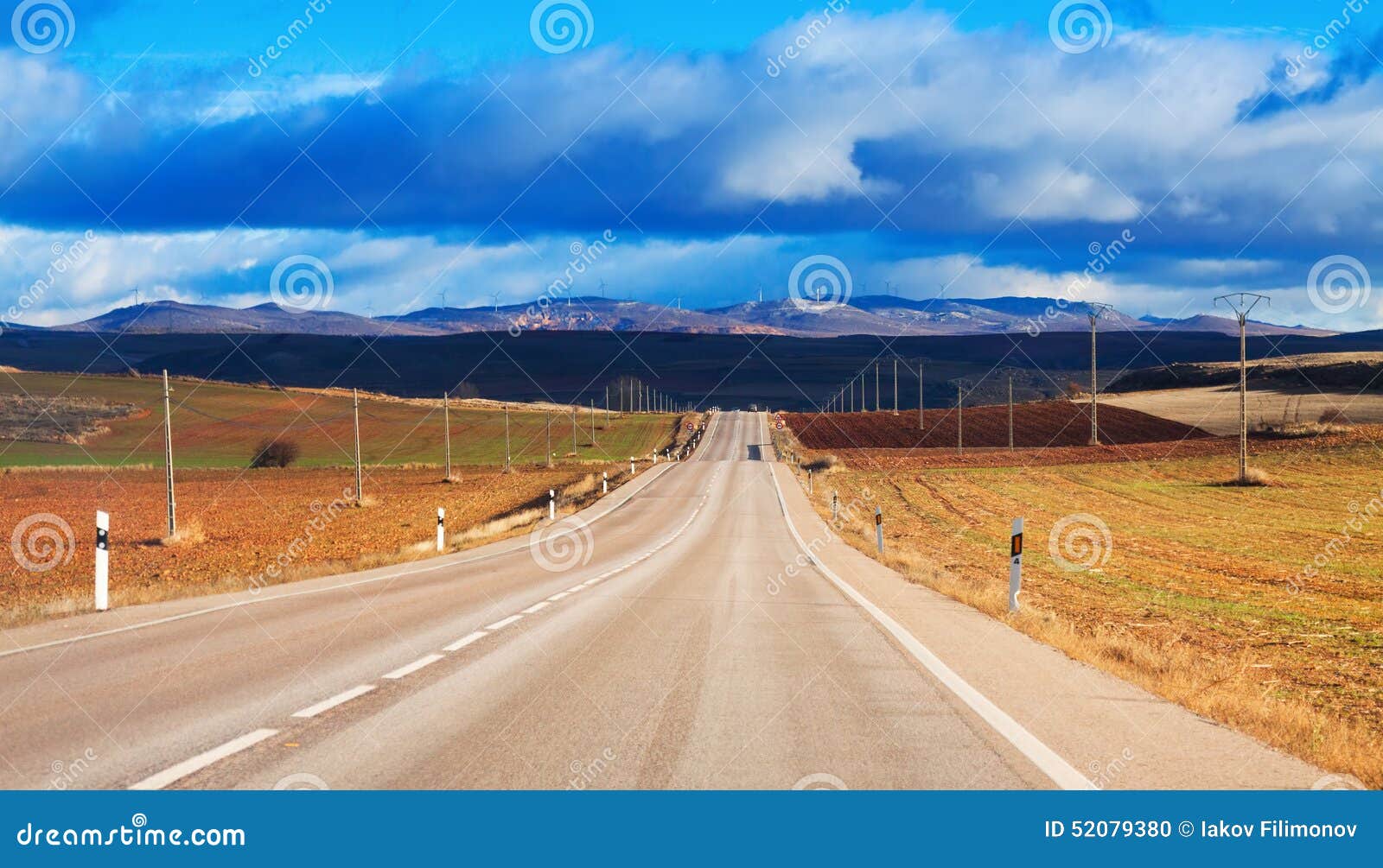 European road stock photo. Image of overcast, midsection - 52079380
