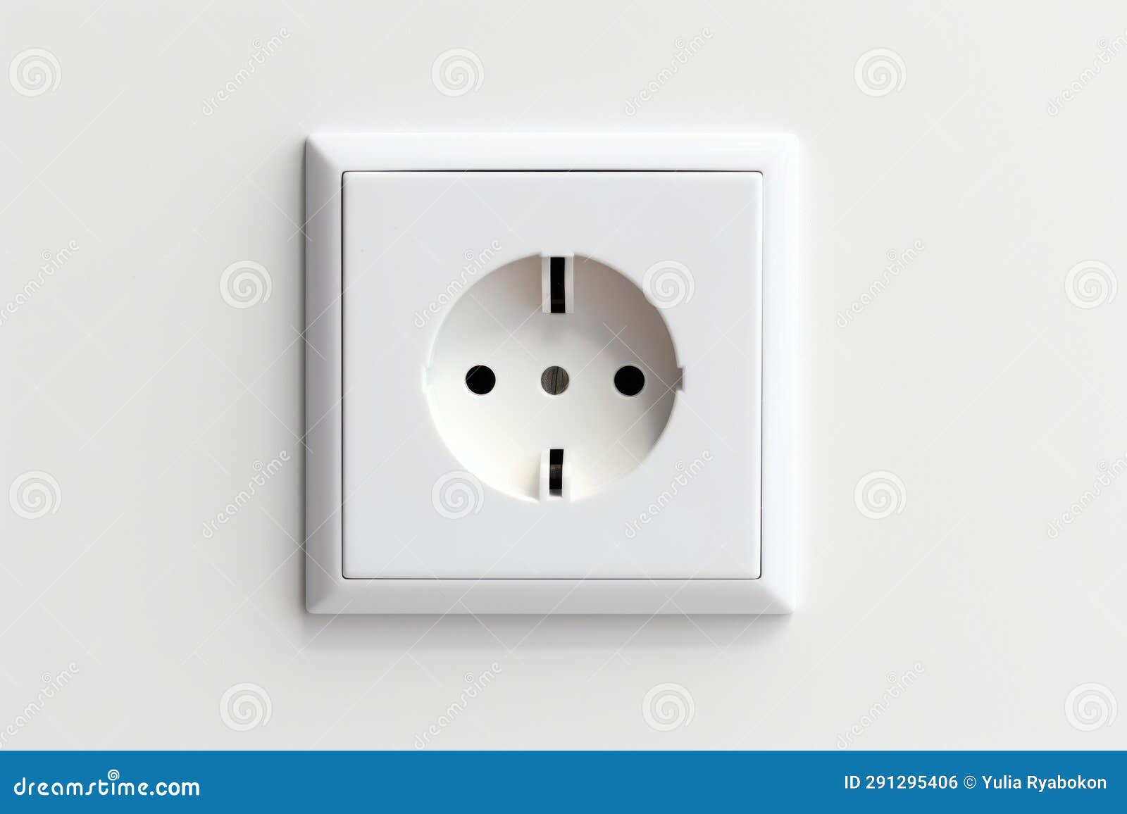 European Socket Wall. Generate Ai Stock Illustration - Illustration of ...