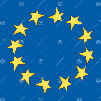 European stars (vector) stock vector. Illustration of imagine - 12121215