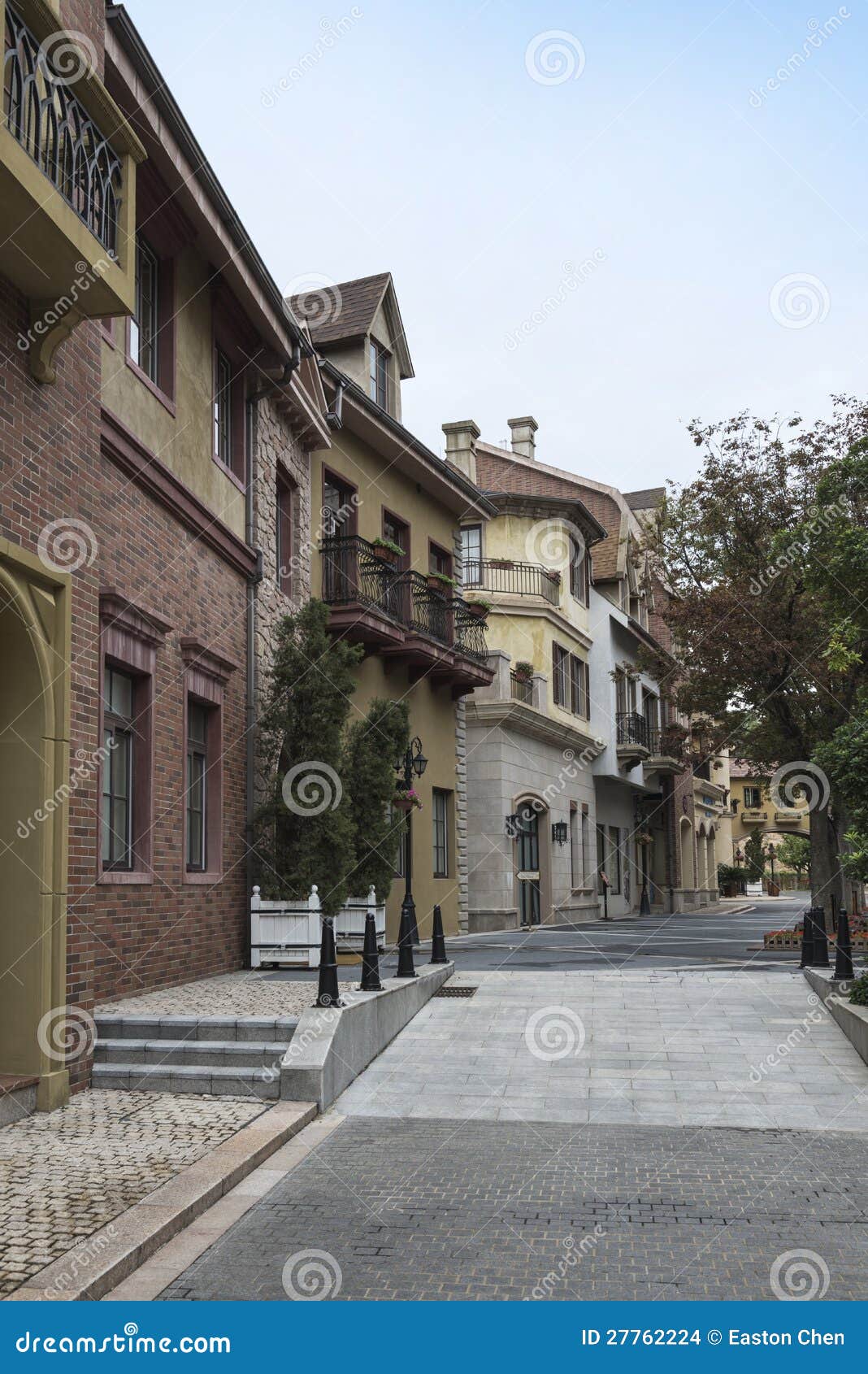 European Street stock photo. Image of street, destination - 27762224