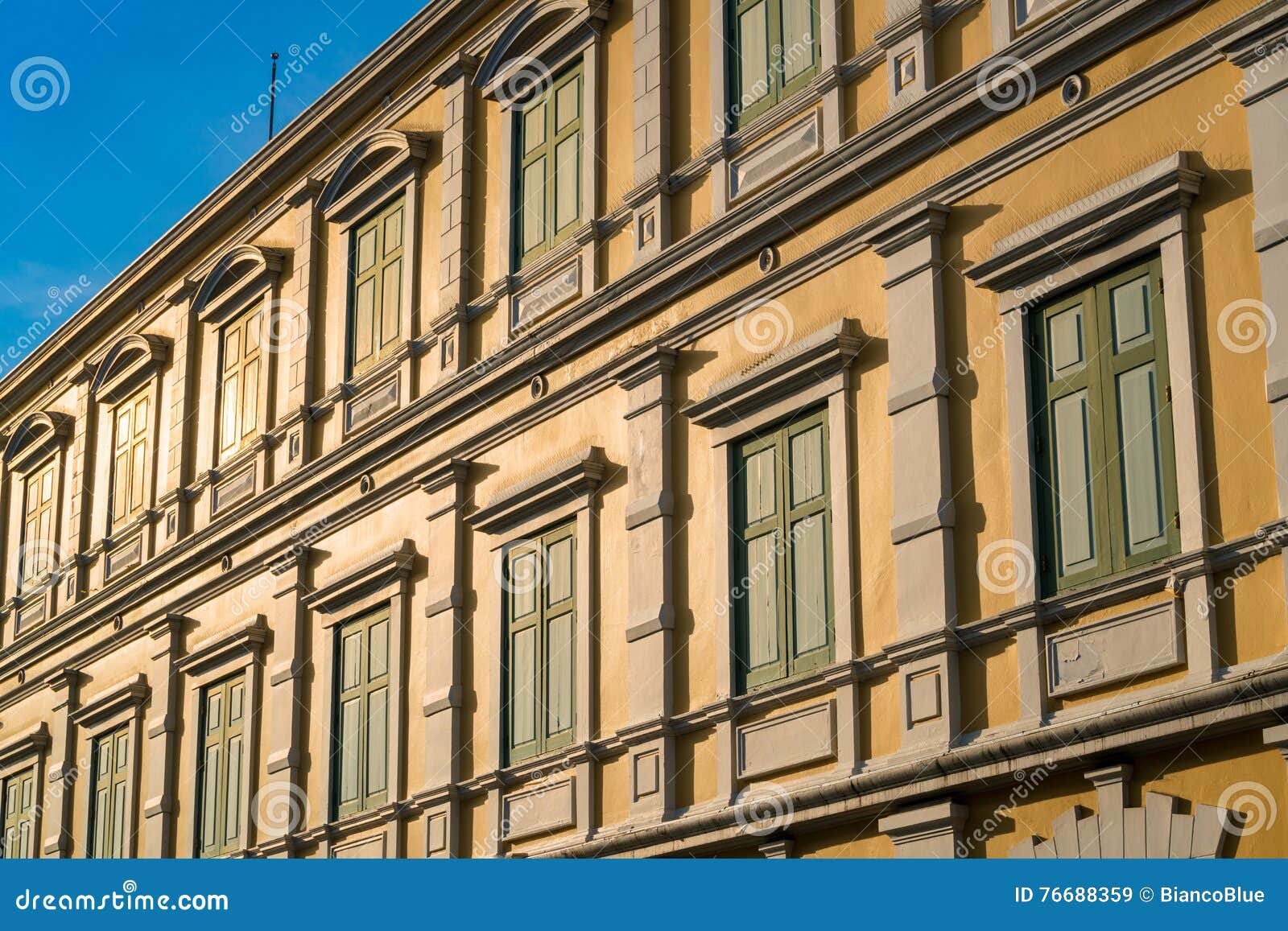 European style building stock image. Image of retro, home - 76688359
