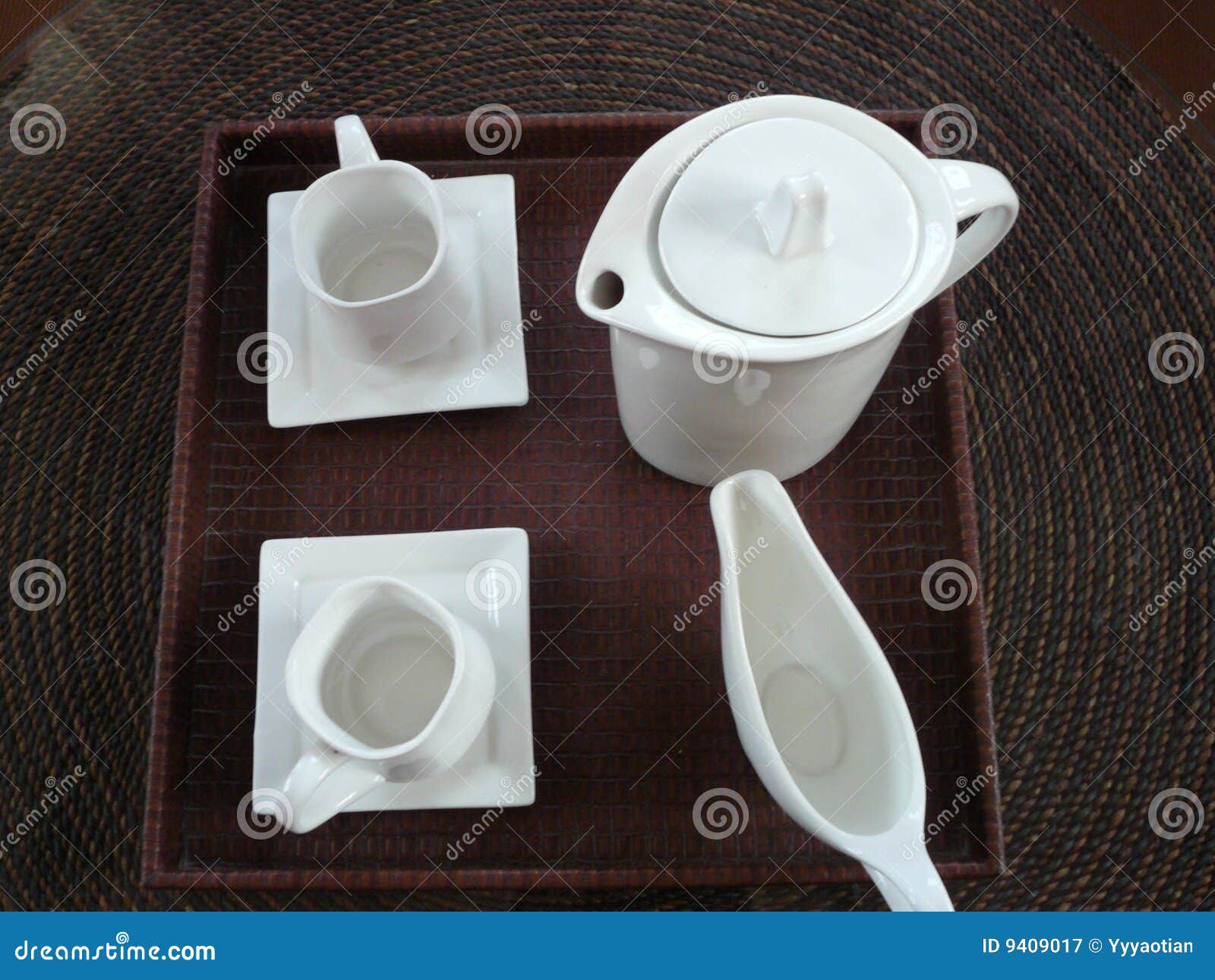 European Style tea set stock image. Image of container - 9409017