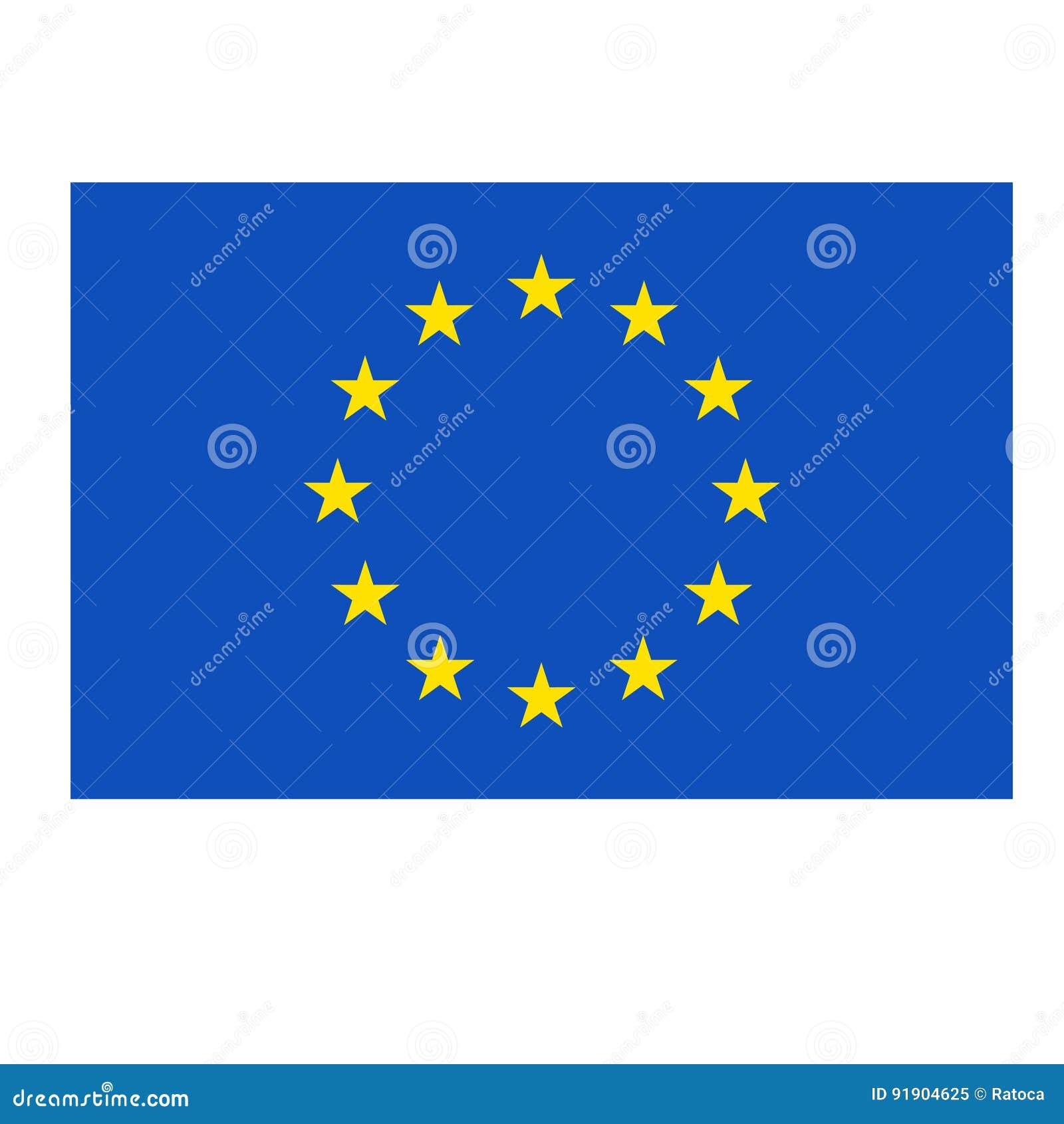 European symbol stock vector. Illustration of icon, star - 91904625