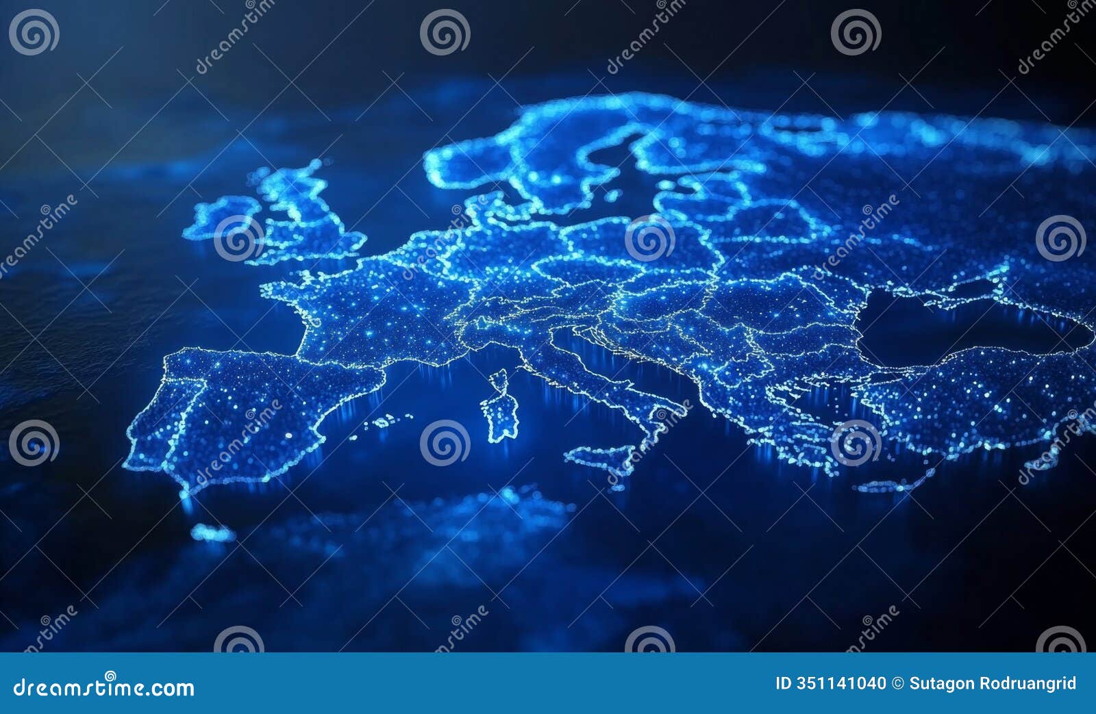 European Telecommunication and Data Transfer Networks with Global ...