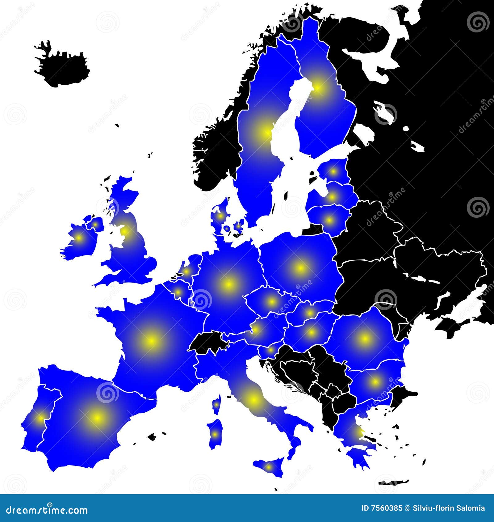 European Union stock vector. Illustration of euro, holland - 7560385