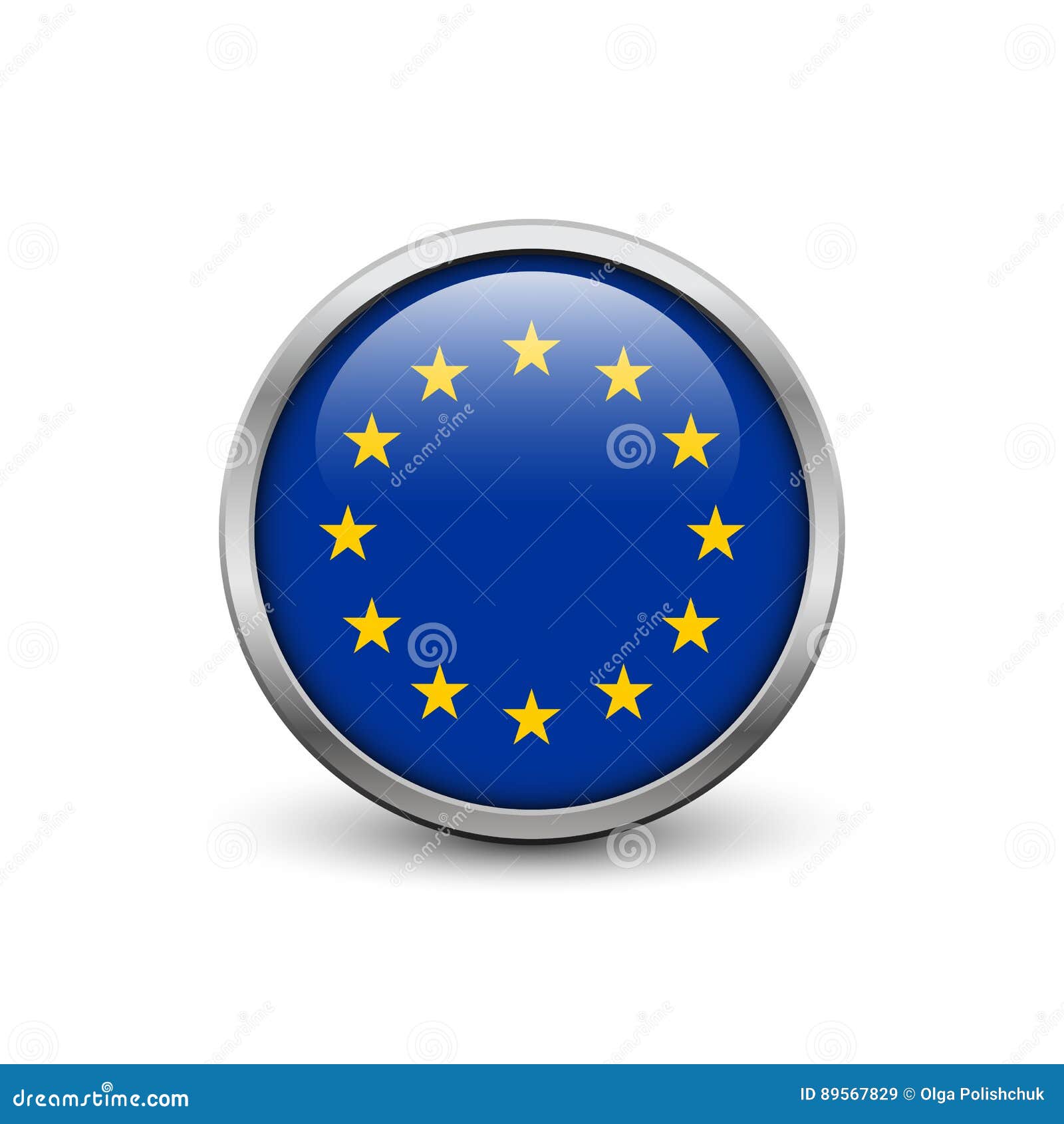 European union flag stock illustration. Illustration of euro - 89567829