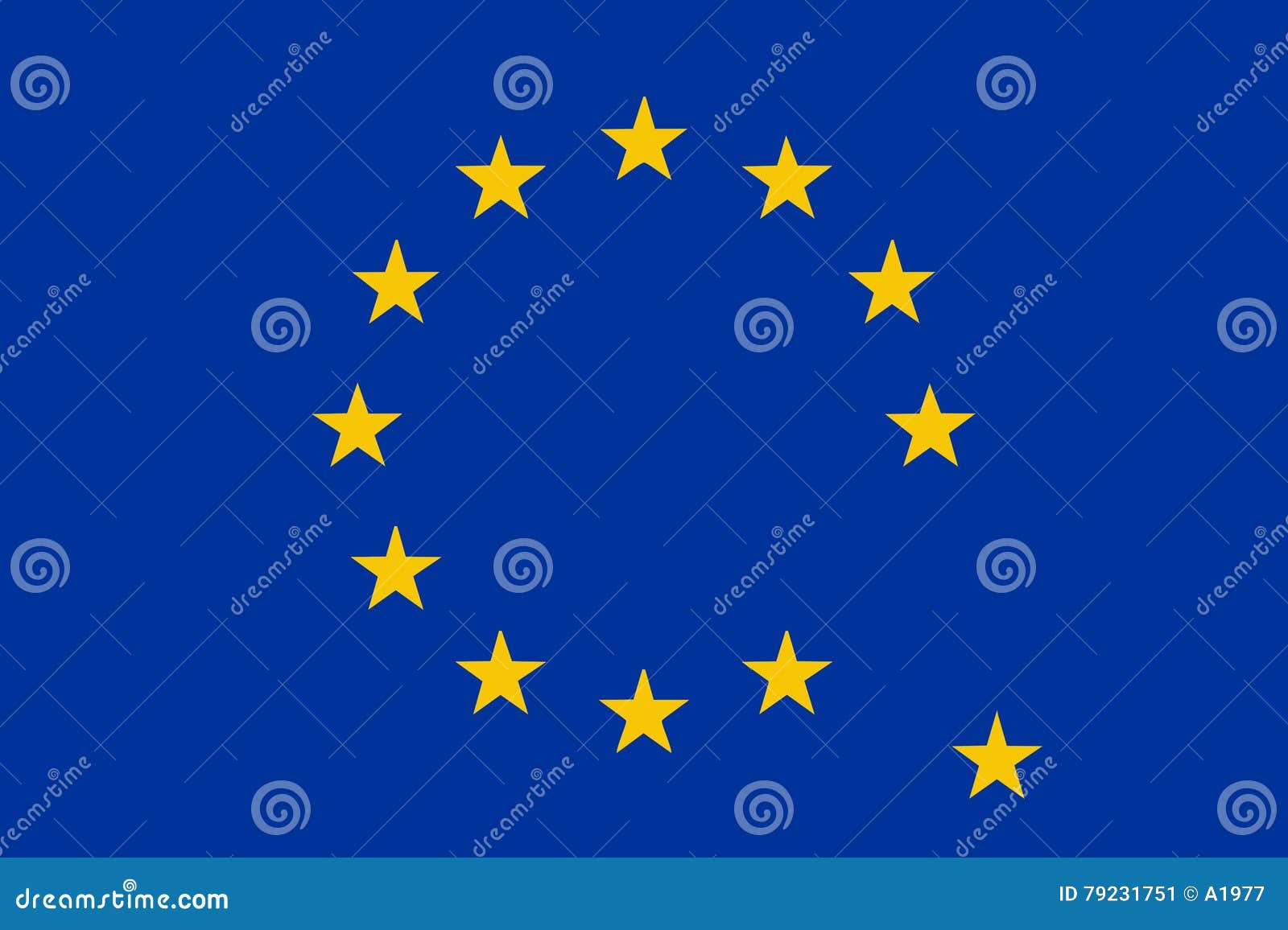 European Union flag stock vector. Illustration of country - 79231751