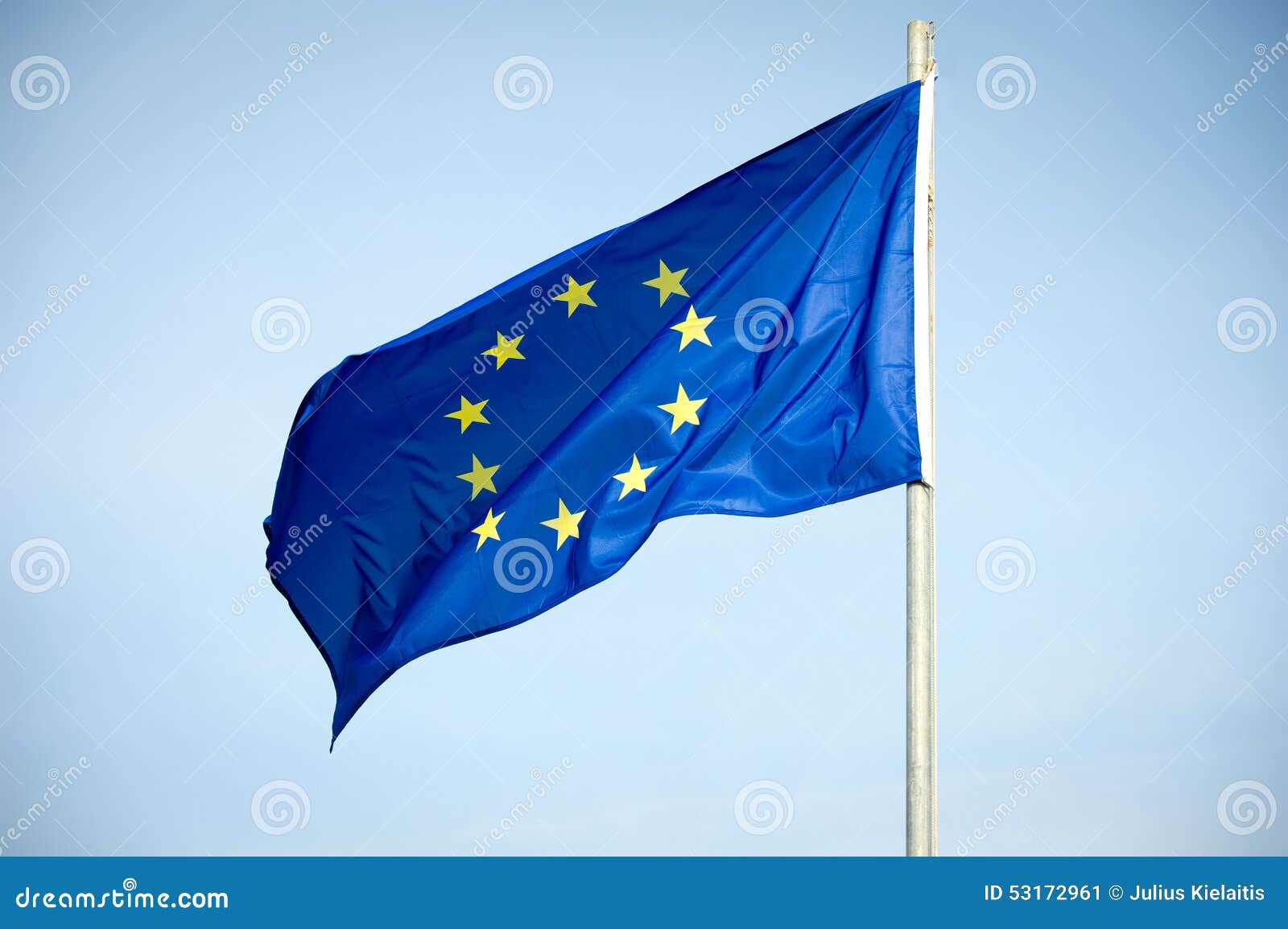 European Union flag stock image. Image of economic, berlaymont - 53172961