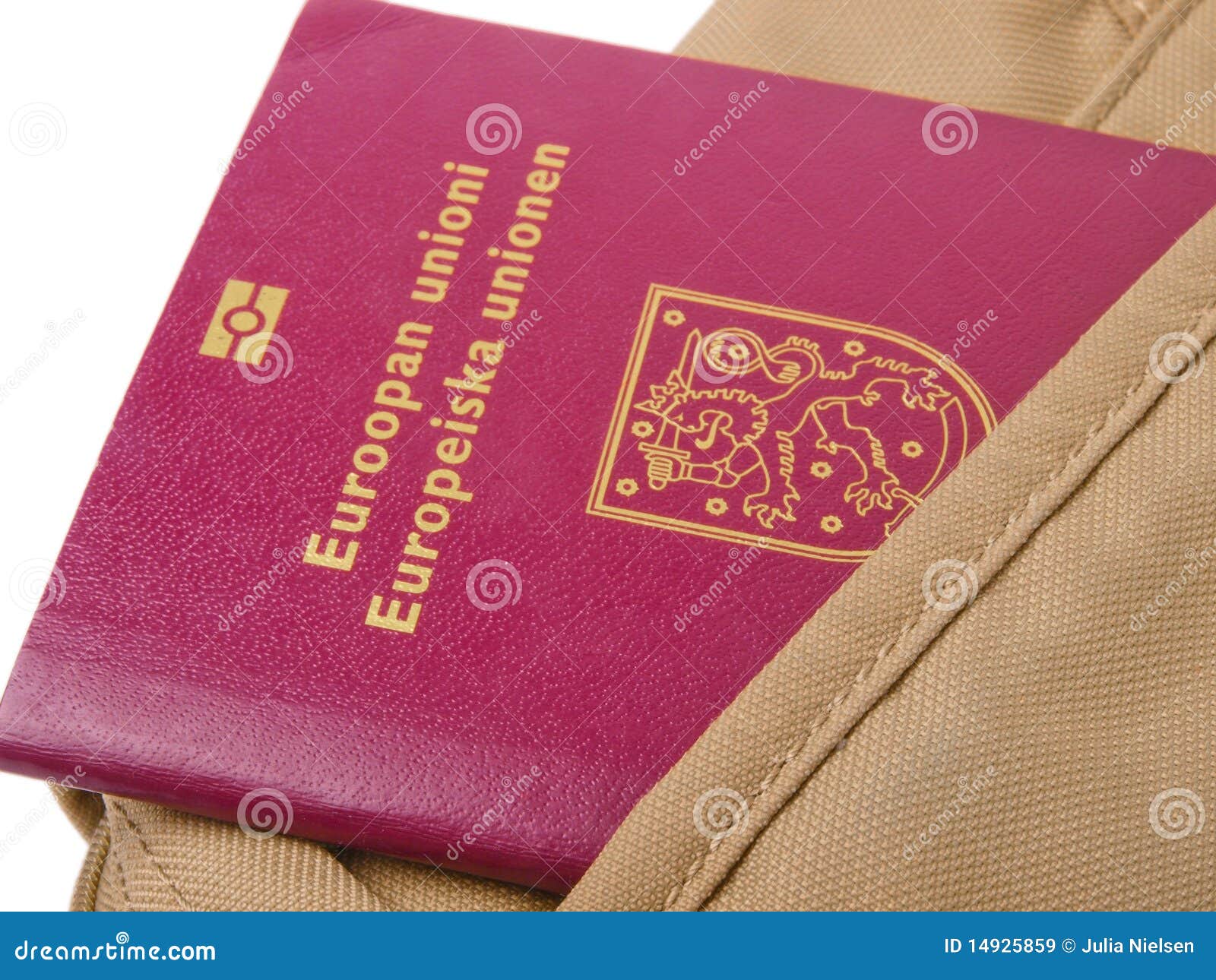 European union Passport. stock image. Image of visit - 14925859