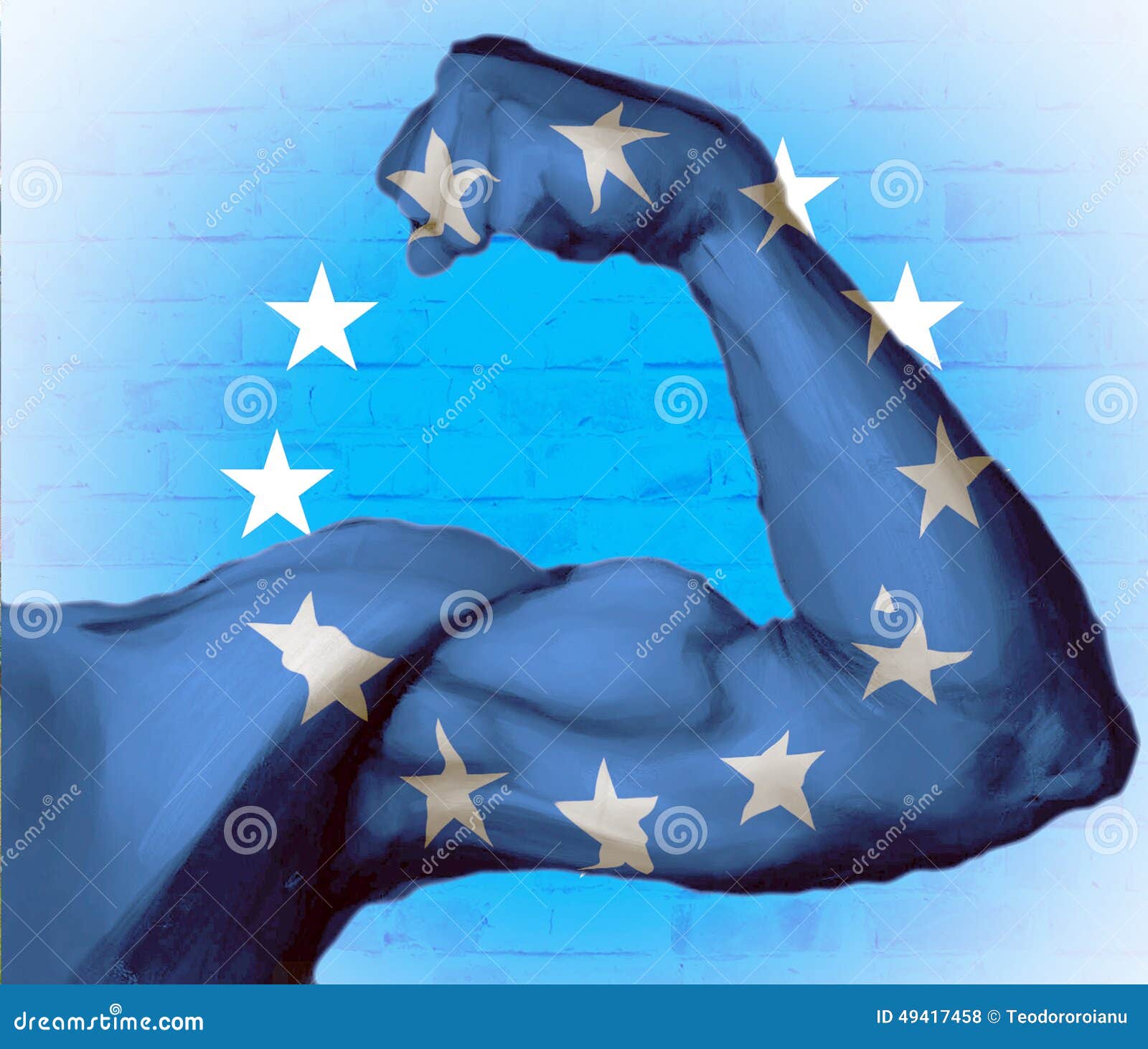 European Union Power Concept Stock Photo - Image of memorial ...