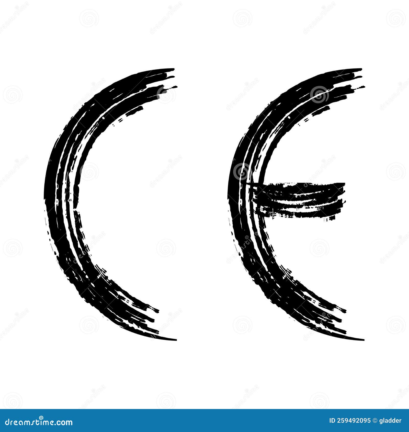 CE European Mark. Logo For Europe Certificate. Icon Of Eu Manufacturer ...