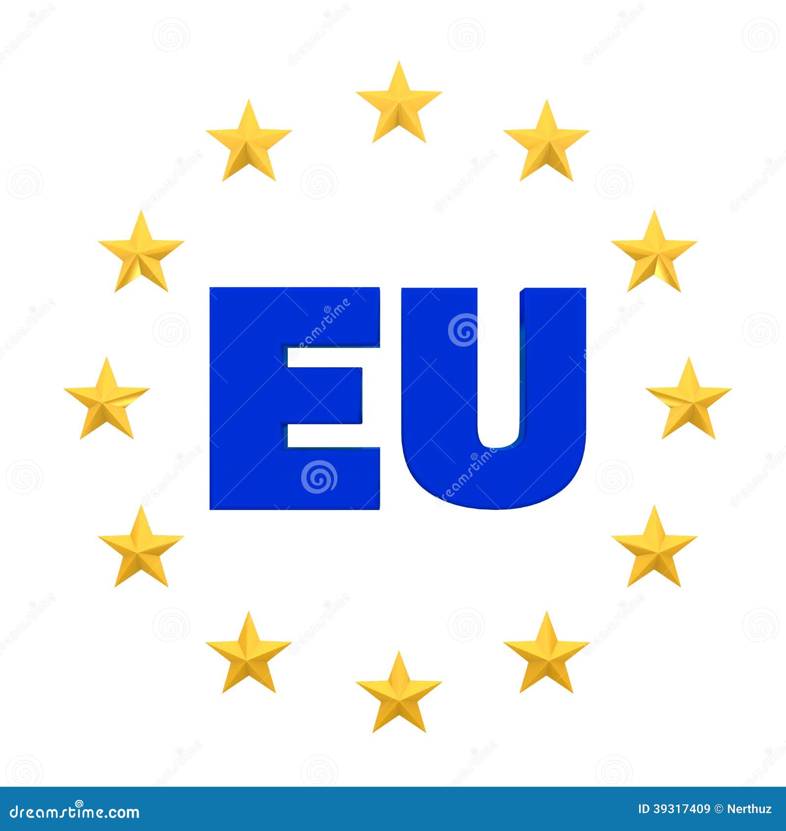 European Union Symbol stock illustration. Illustration of european ...