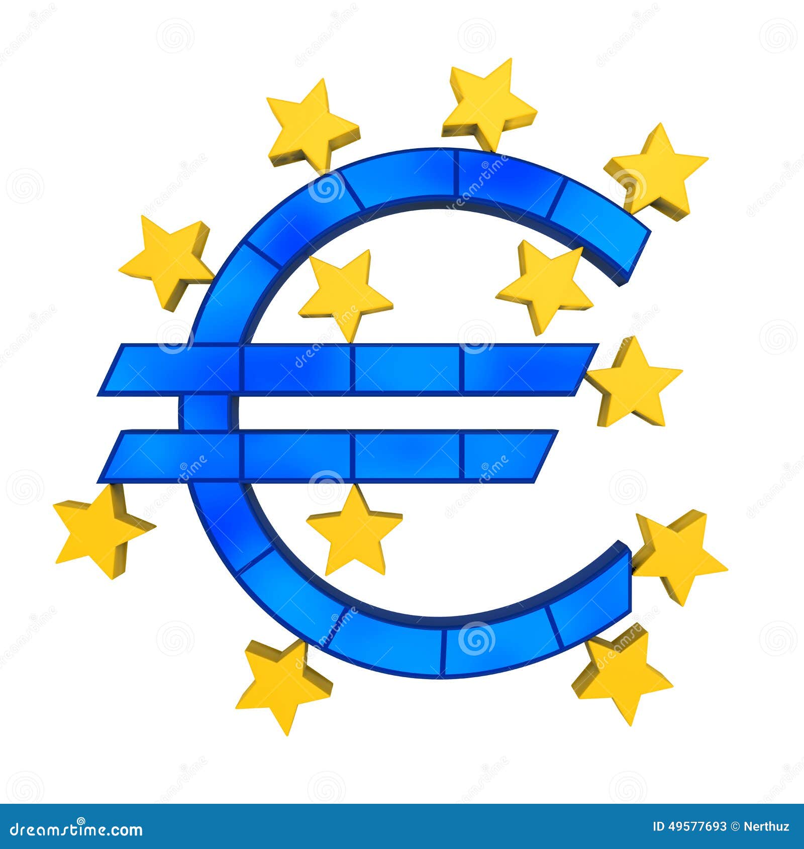European Union Symbol stock illustration. Illustration of economy ...