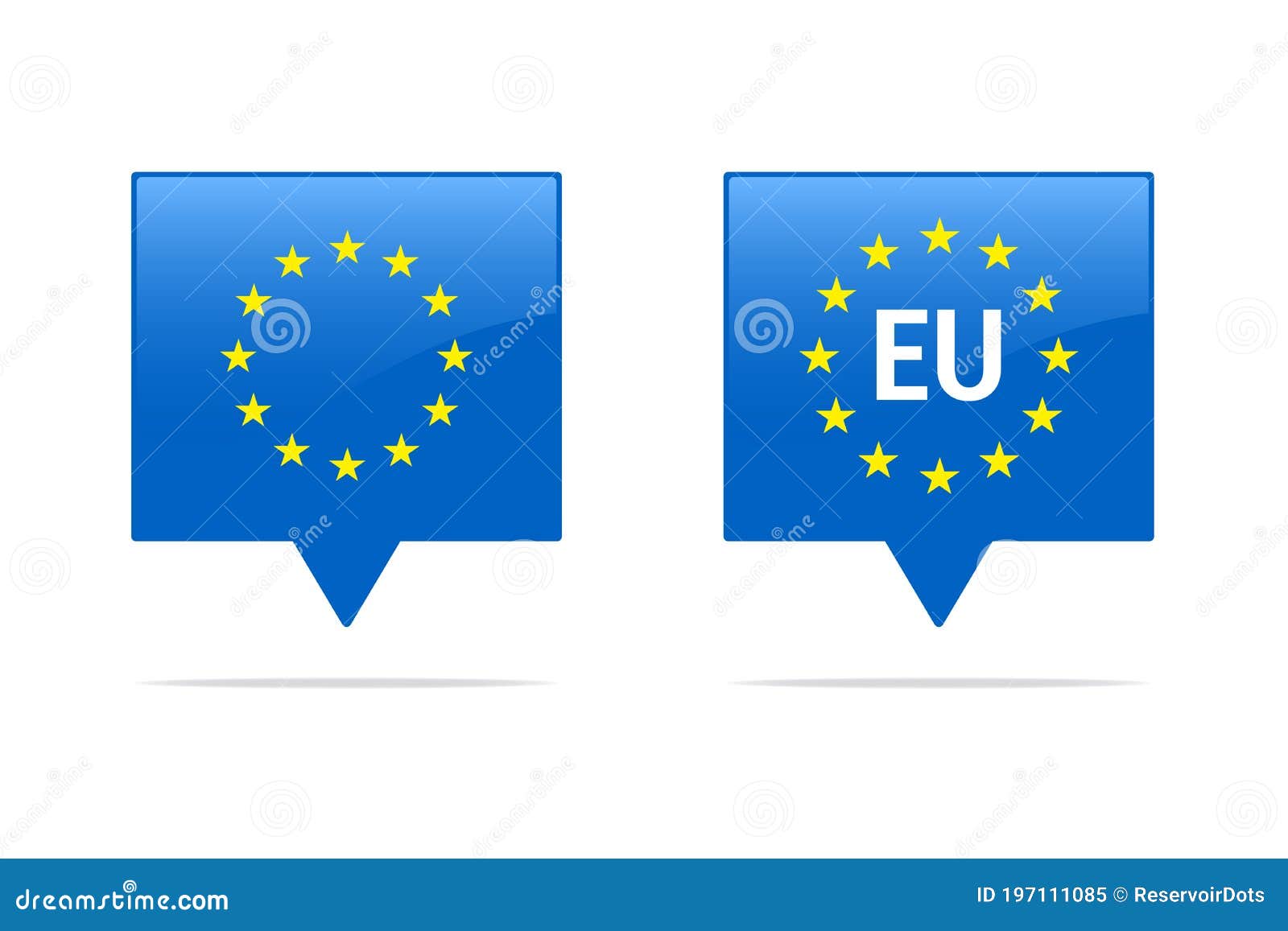 European Union Tags stock vector. Illustration of graphic - 197111085