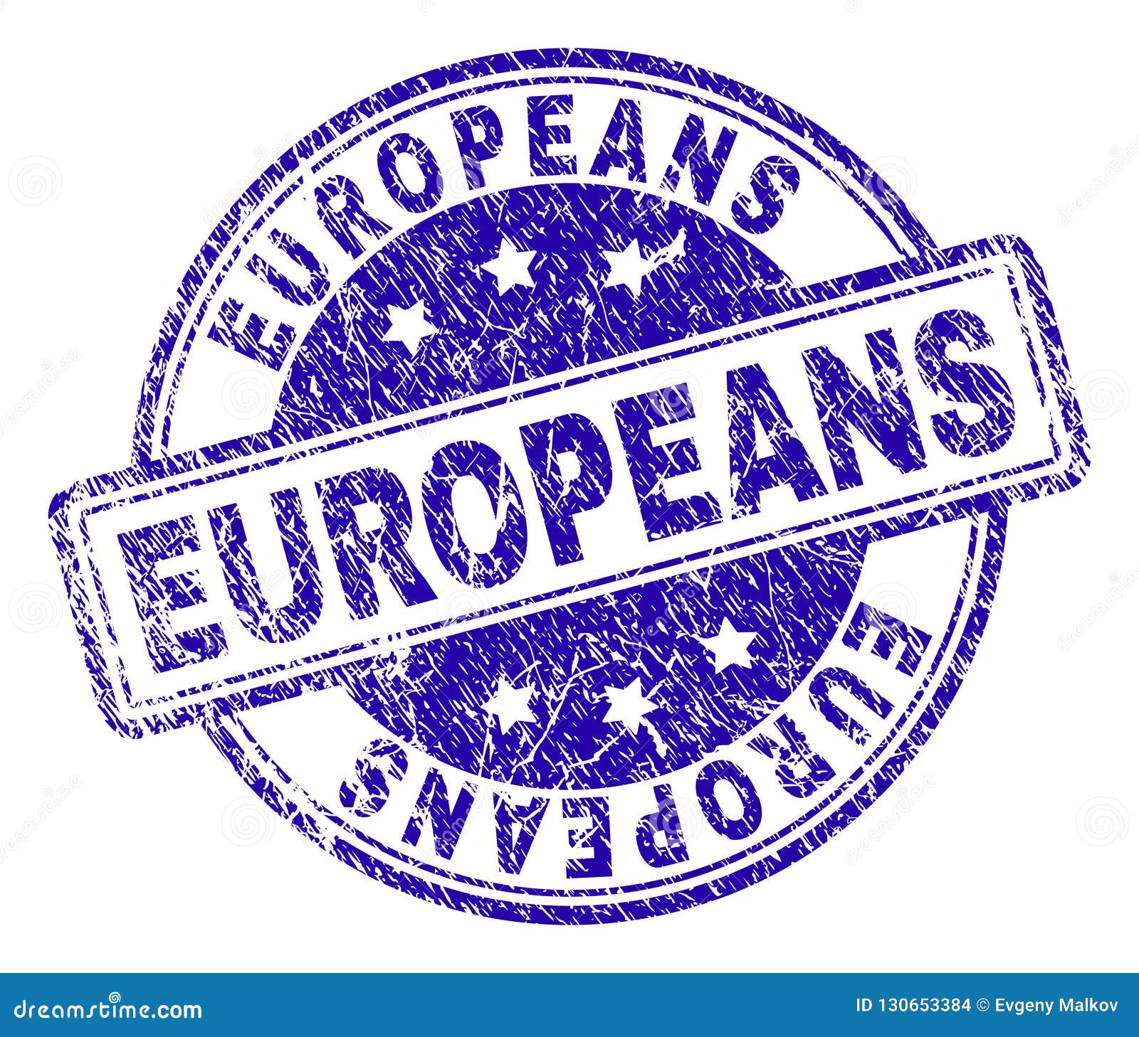 Grunge Textured EUROPEANS Stamp Seal Stock Vector - Illustration of ...