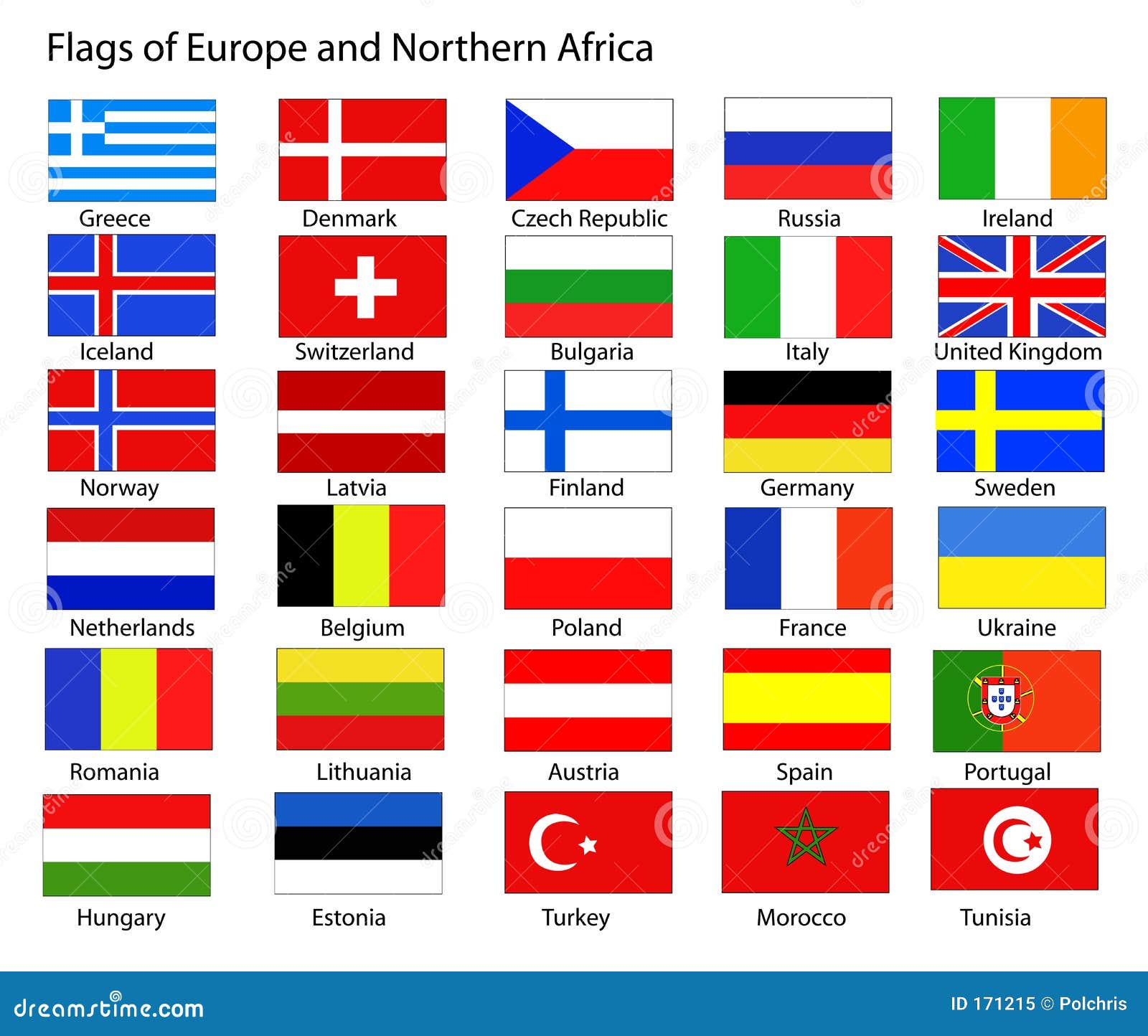 Europese Vlaggen Royalty-vrije Stock Foto - Beeld: 171215