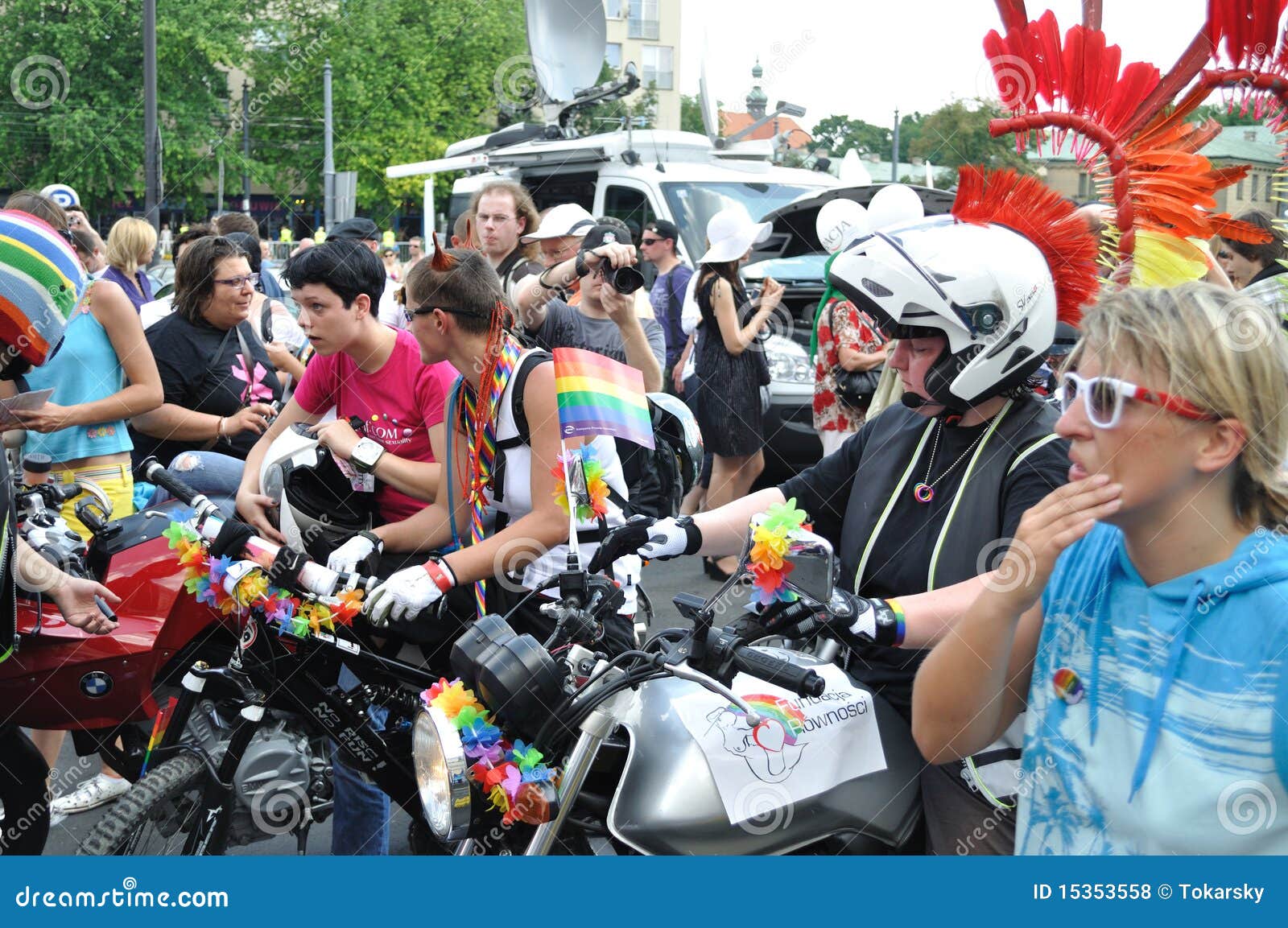 EuroPride Parade editorial stock photo. Image of amusing - 15353558