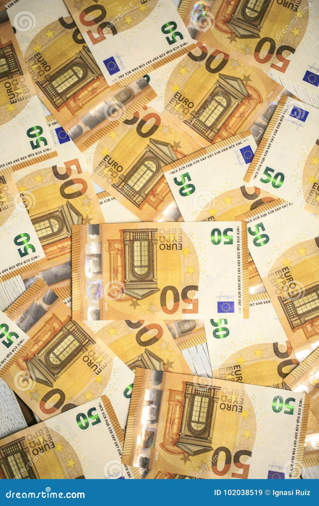 50 eurosedlar fotografering för bildbyråer. Bild av valuta - 102038519