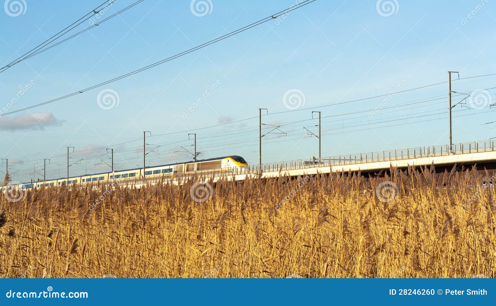 Eurostar train hs1 hs2 stock photo. Image of autumn, european - 28246260