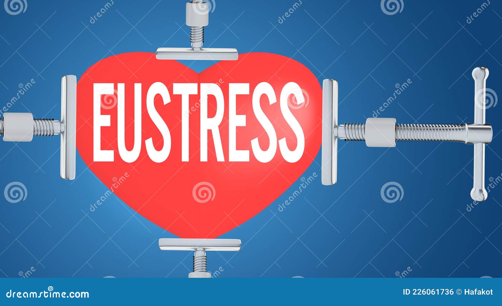 Eustress Good Beneficial Stress Mode Concept Stock Illustration ...
