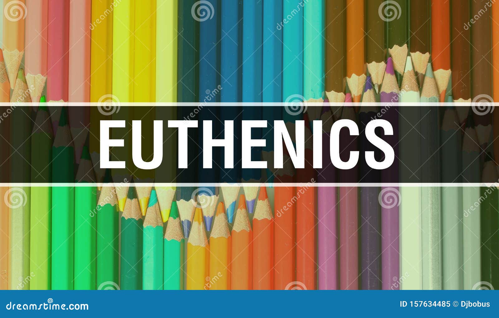 Euthenics Concept Illustration on Back To School Banner with Education ...