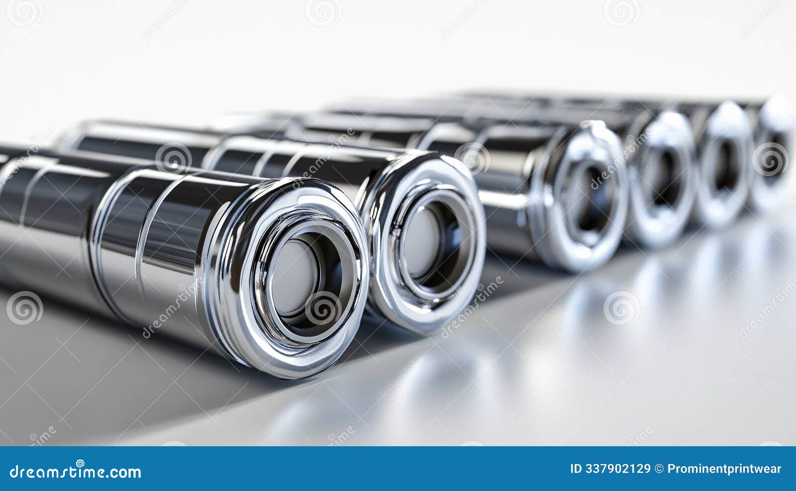 An EV Battery Module with Cylindrical Cells Stock Illustration ...