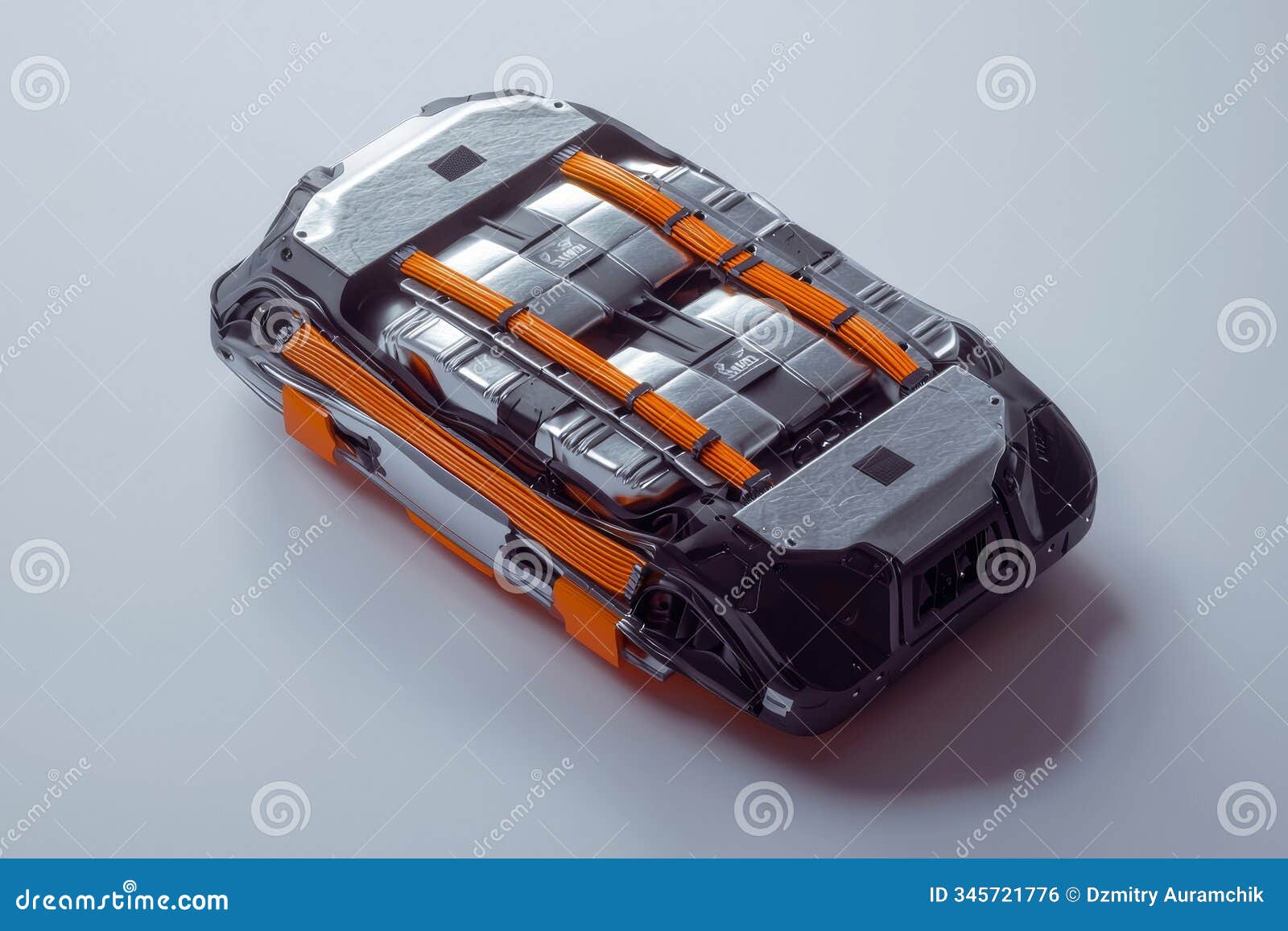 EV Battery Pack or Module Made from Lithium-ion Pouch Cells Stock Photo ...