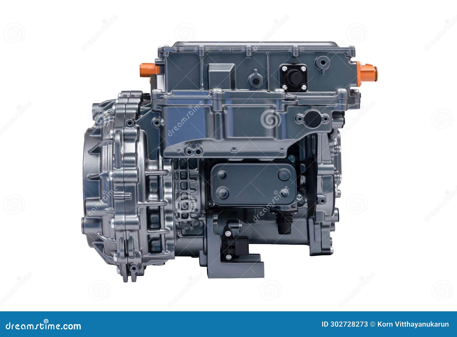 EV Car Motor Engine Block Part in Modern Electric Vehicle Technology ...