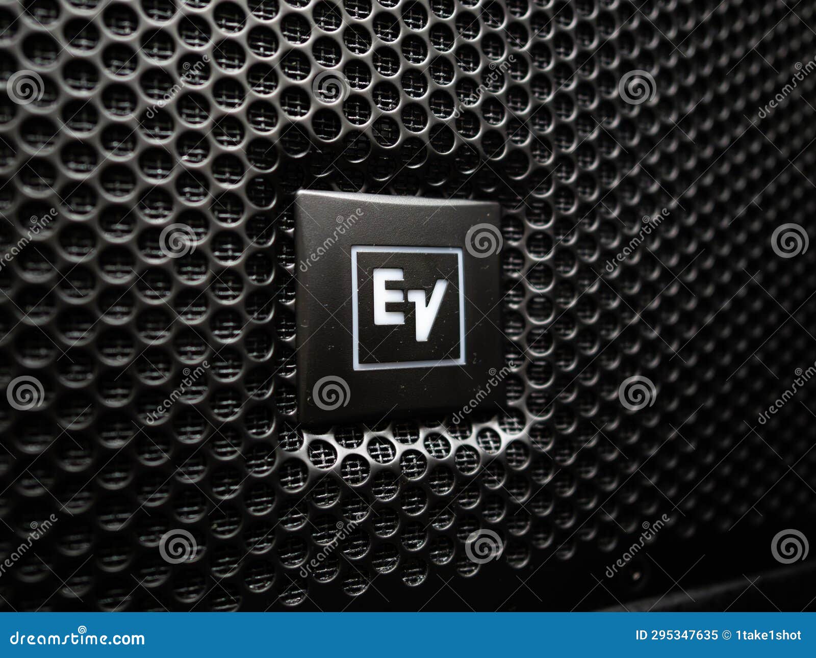 EV (Electro Voice) Logo Sign on a Loudspeaker Editorial Image - Image ...