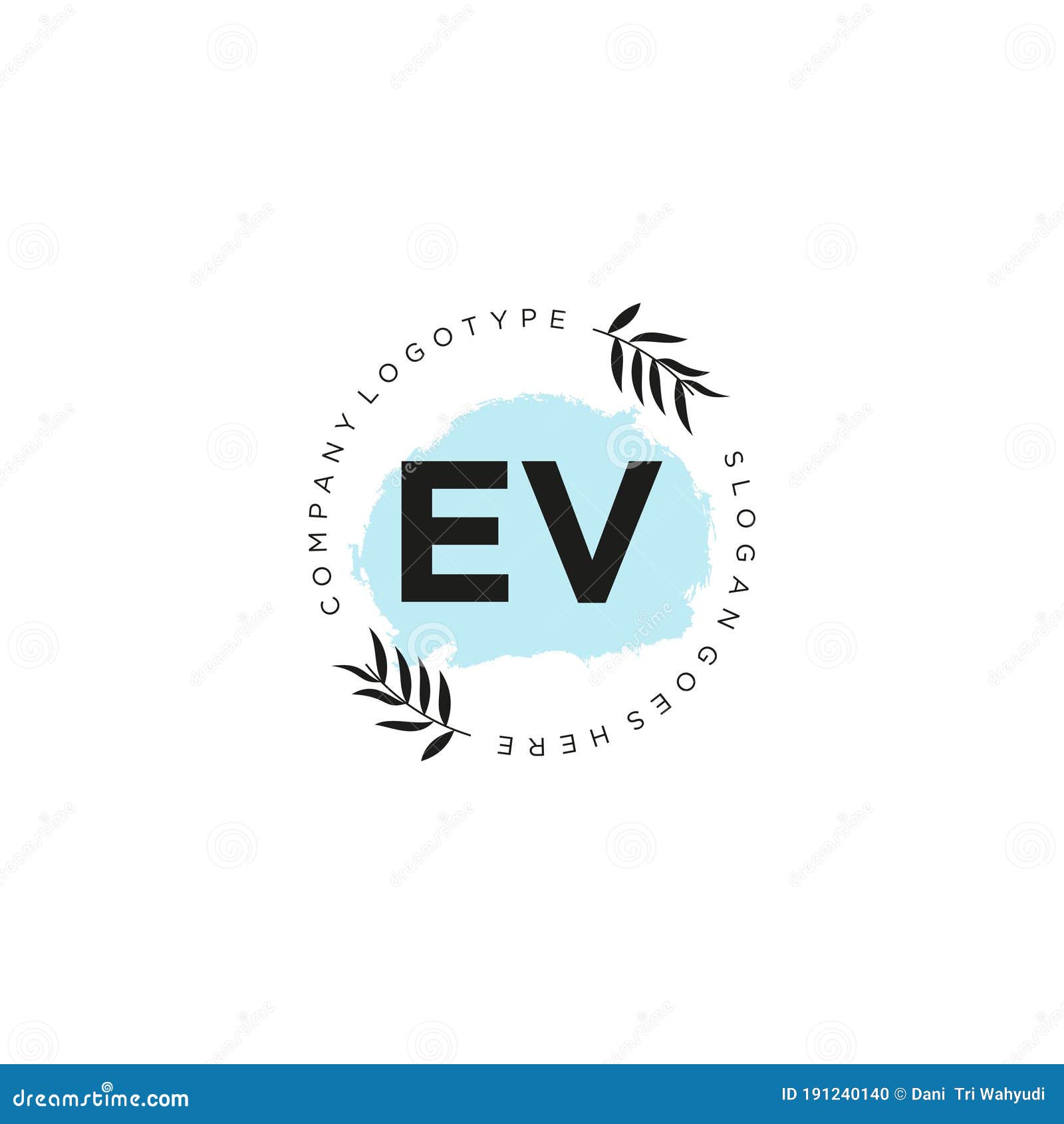 EV Letter Logo Icon Design Template Elements Stock Vector ...