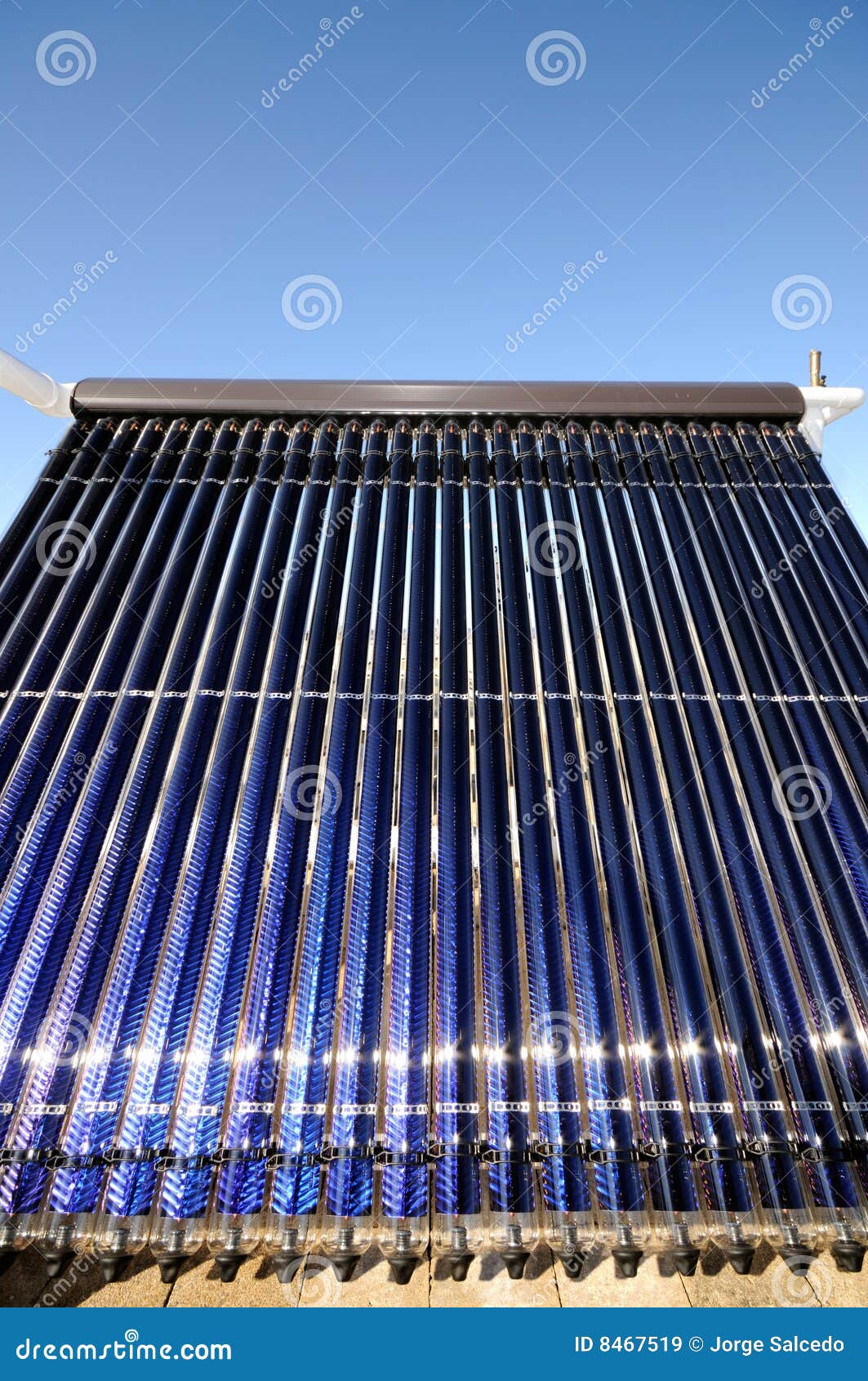 Solar Collector Field Royalty-Free Stock Image | CartoonDealer.com ...