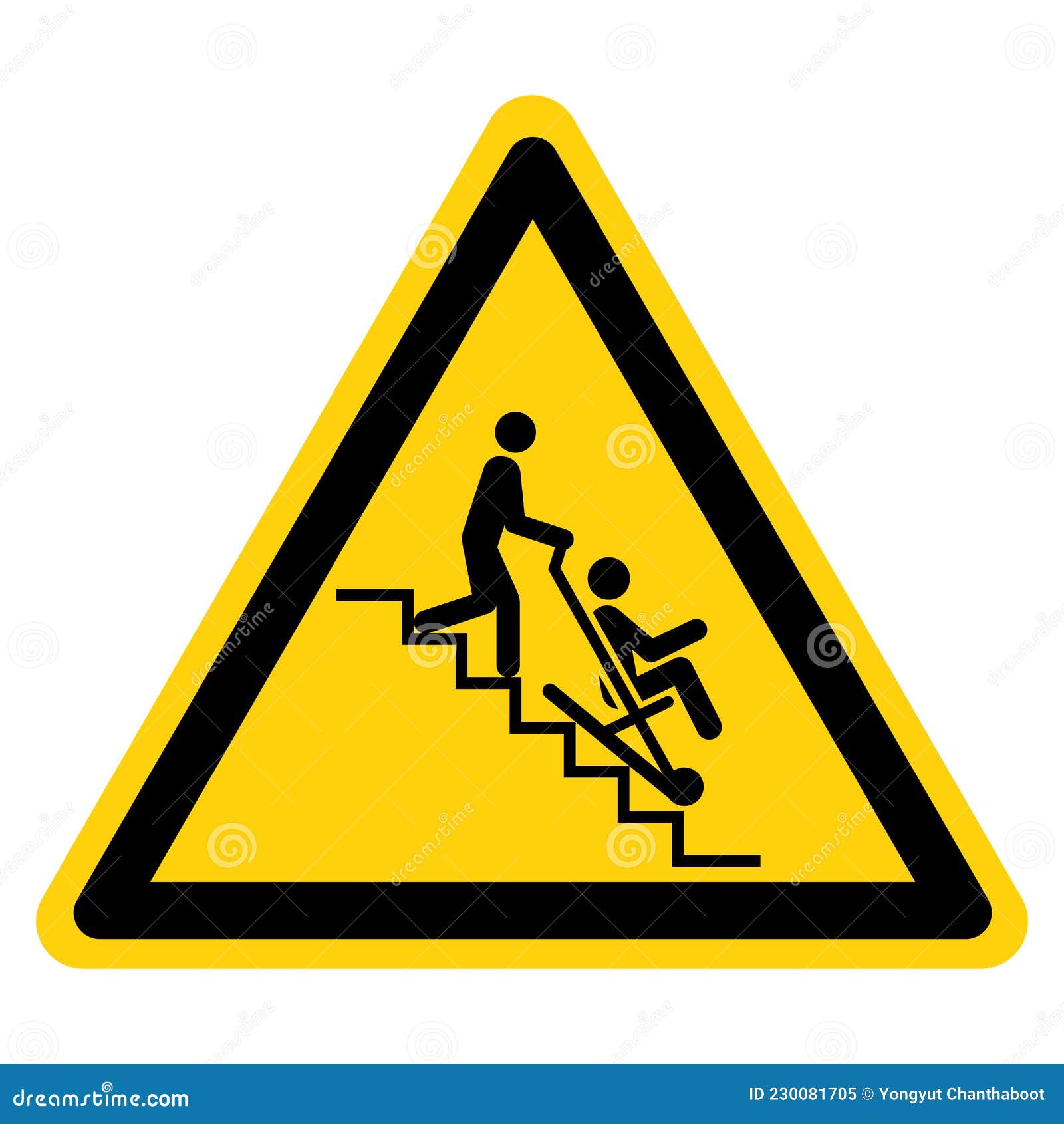 Evacuation Chair Symbol Sign, Vector Illustration, Isolate On White ...