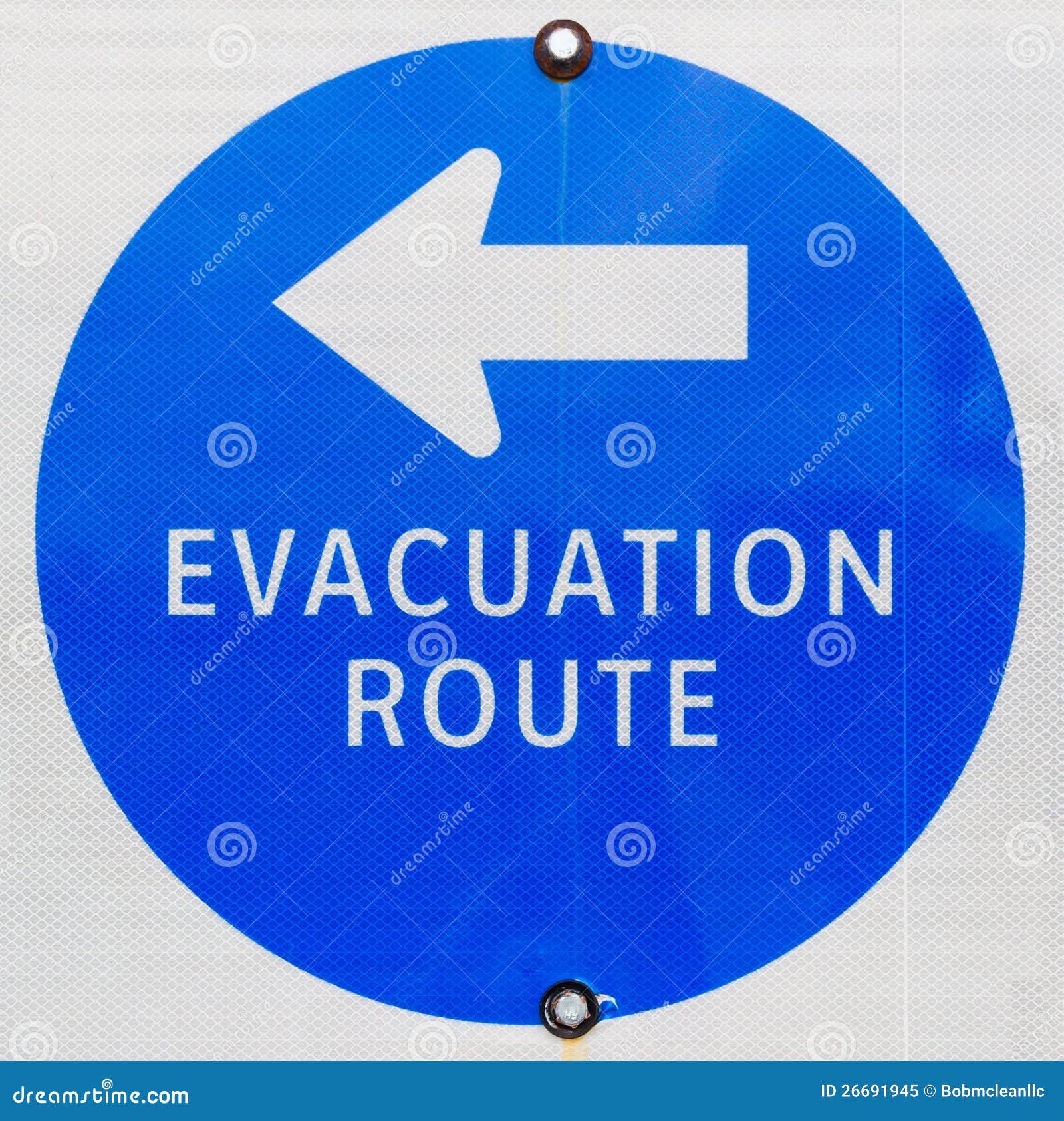 Evacuation Route Sign stock image. Image of evacuationroute - 26691945