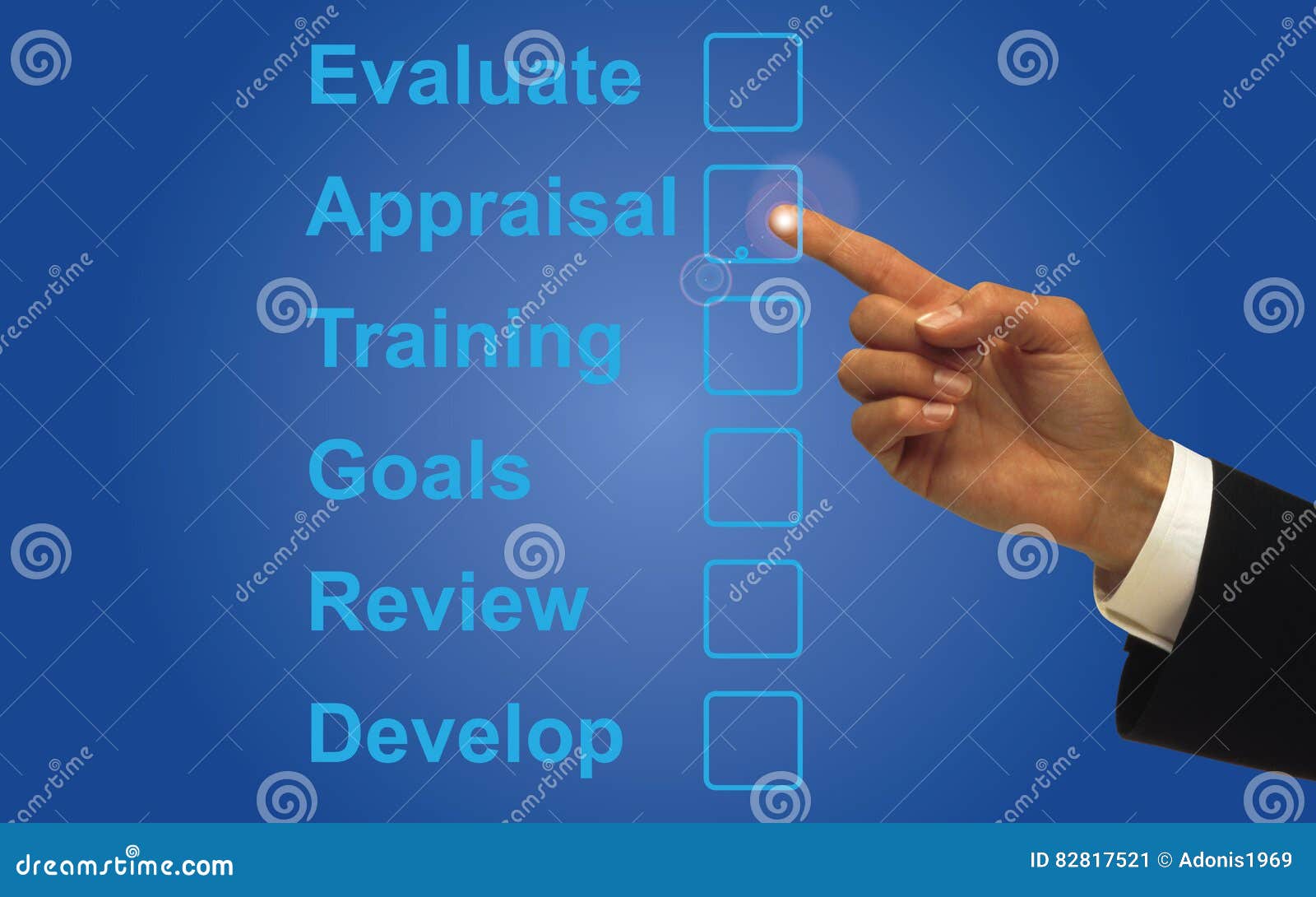 Evaluate and appraisal stock image. Image of score, decide - 82817521