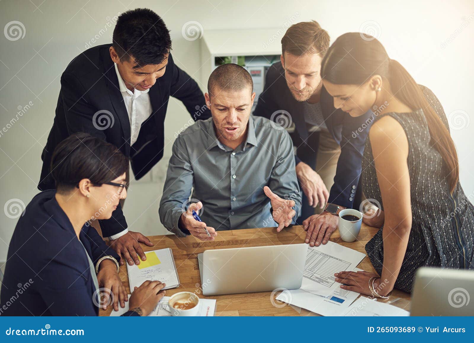 Evaluating the Pros and Cons of His Concept. a Group of Coworkers ... Evaluating the Pros and Cons of His Concept. a Group of Coworkers ...