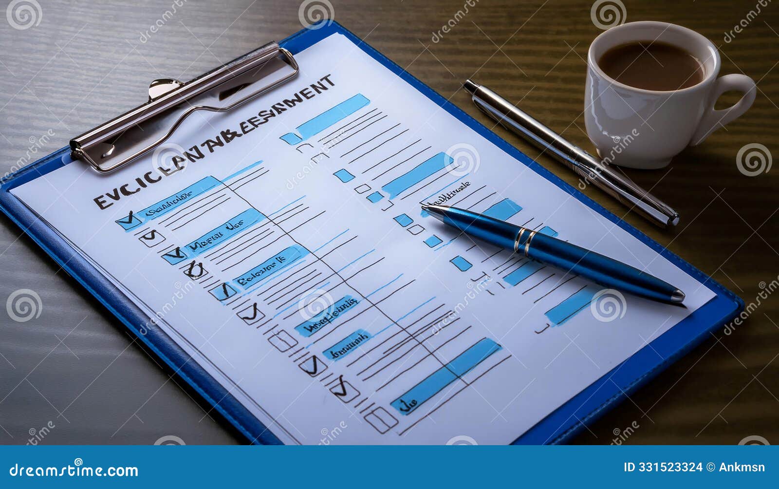 Evaluation and Assessment, Featuring Elements Like Checklists ...