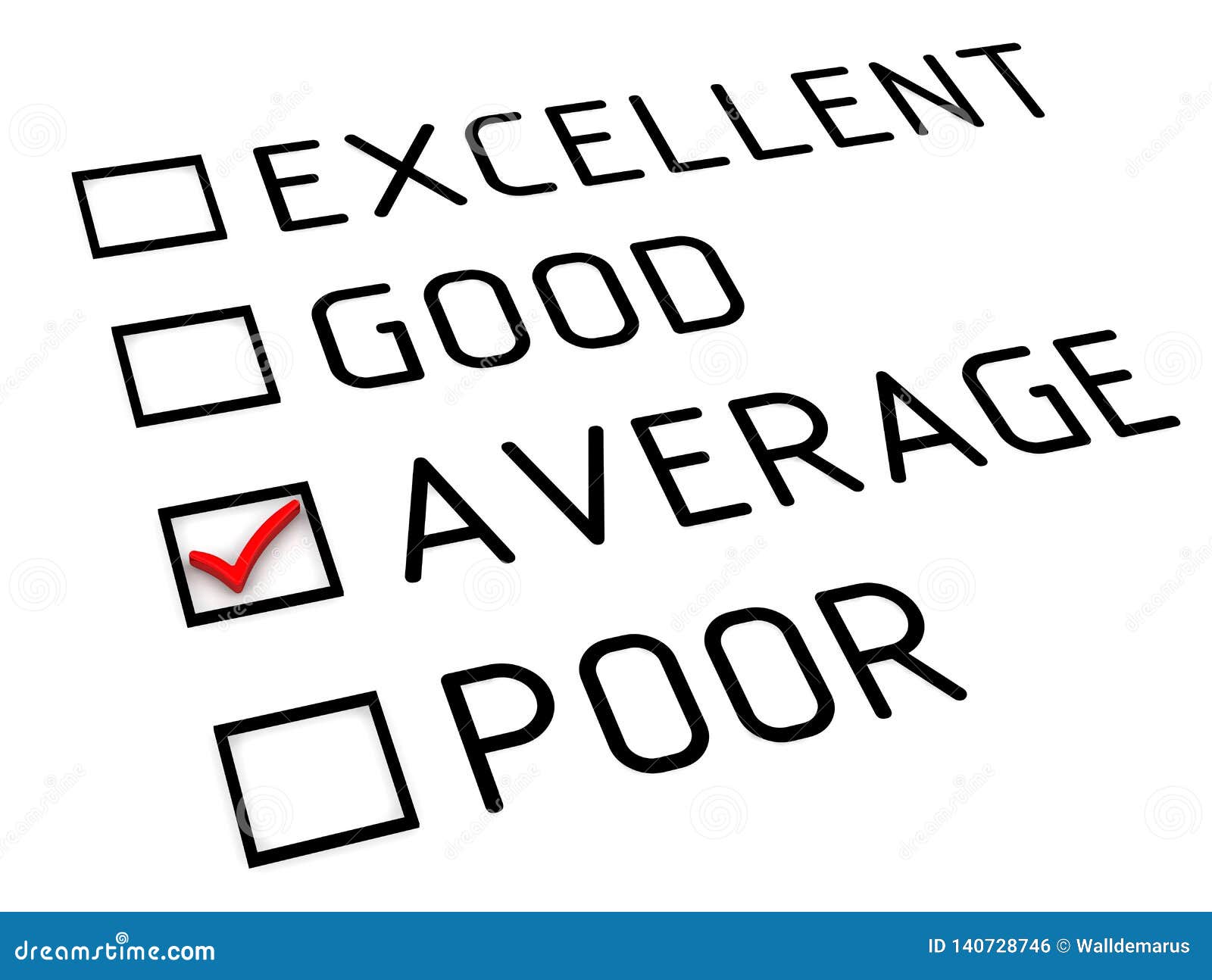 Evaluation is average stock illustration. Illustration of grading ...