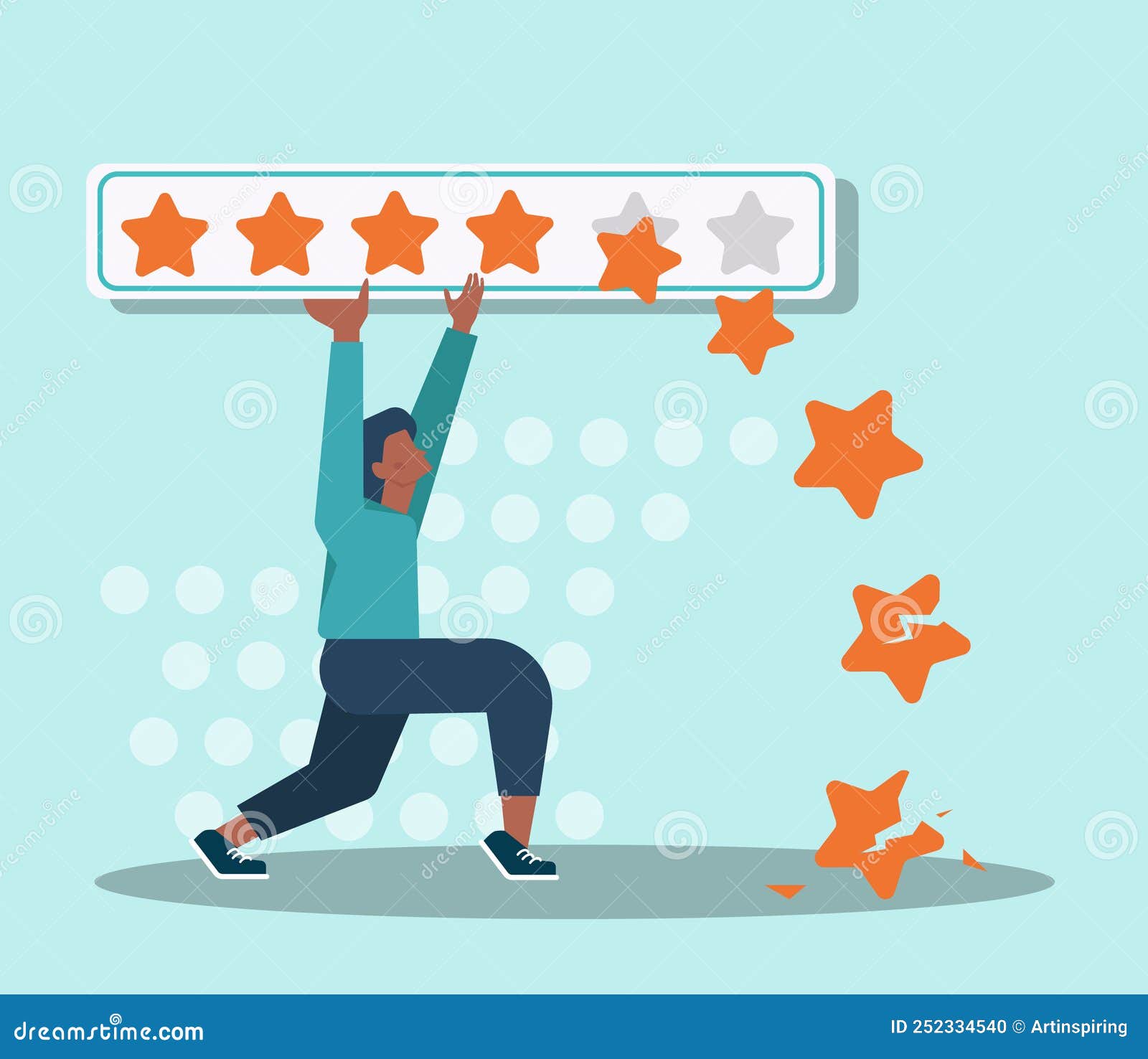 Evaluation Concept. Assessment and Performance Analysis Stock Vector ...