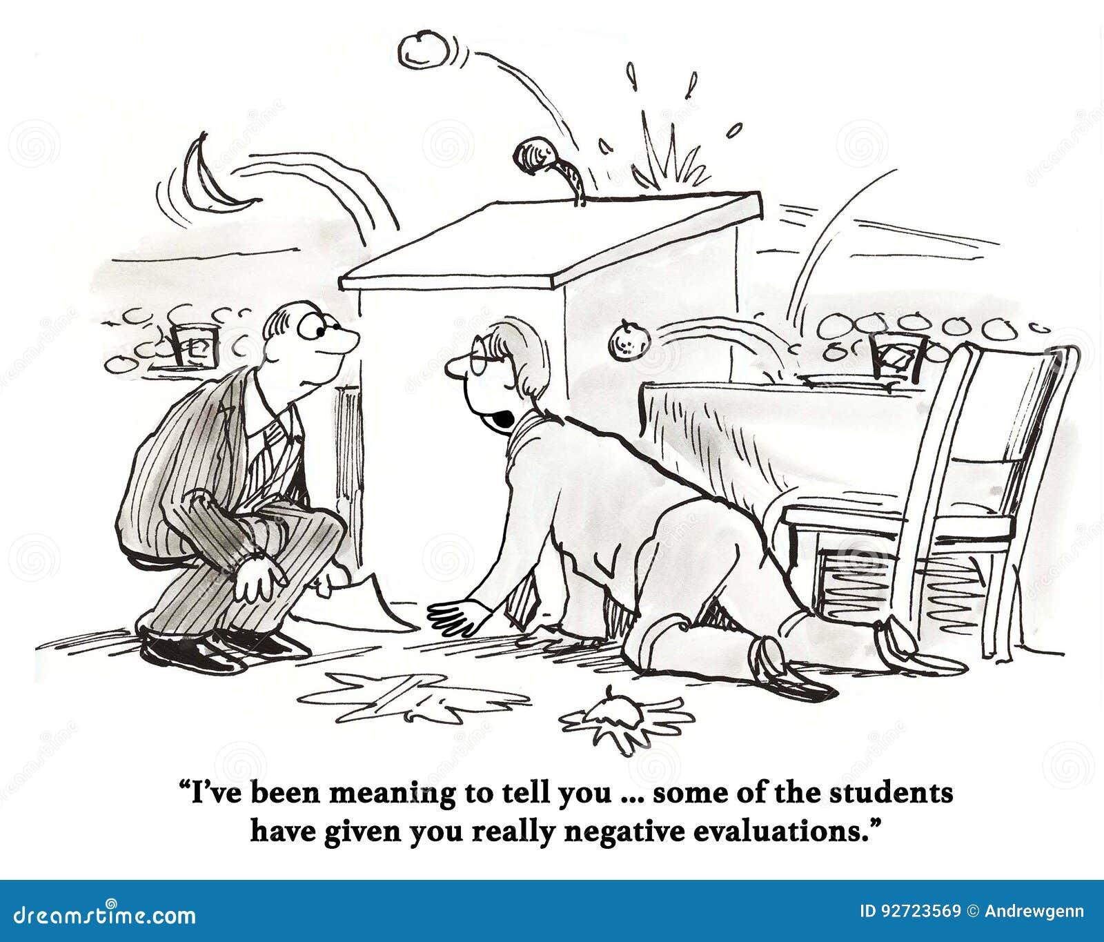 Evaluation stock illustration. Illustration of negative - 92723569