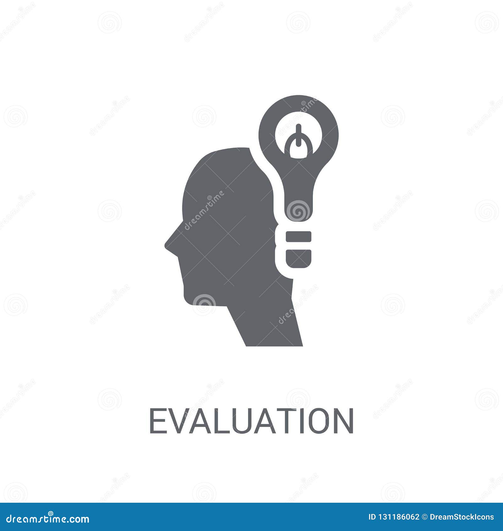 Evaluation Icon. Trendy Evaluation Logo Concept on White Background ...