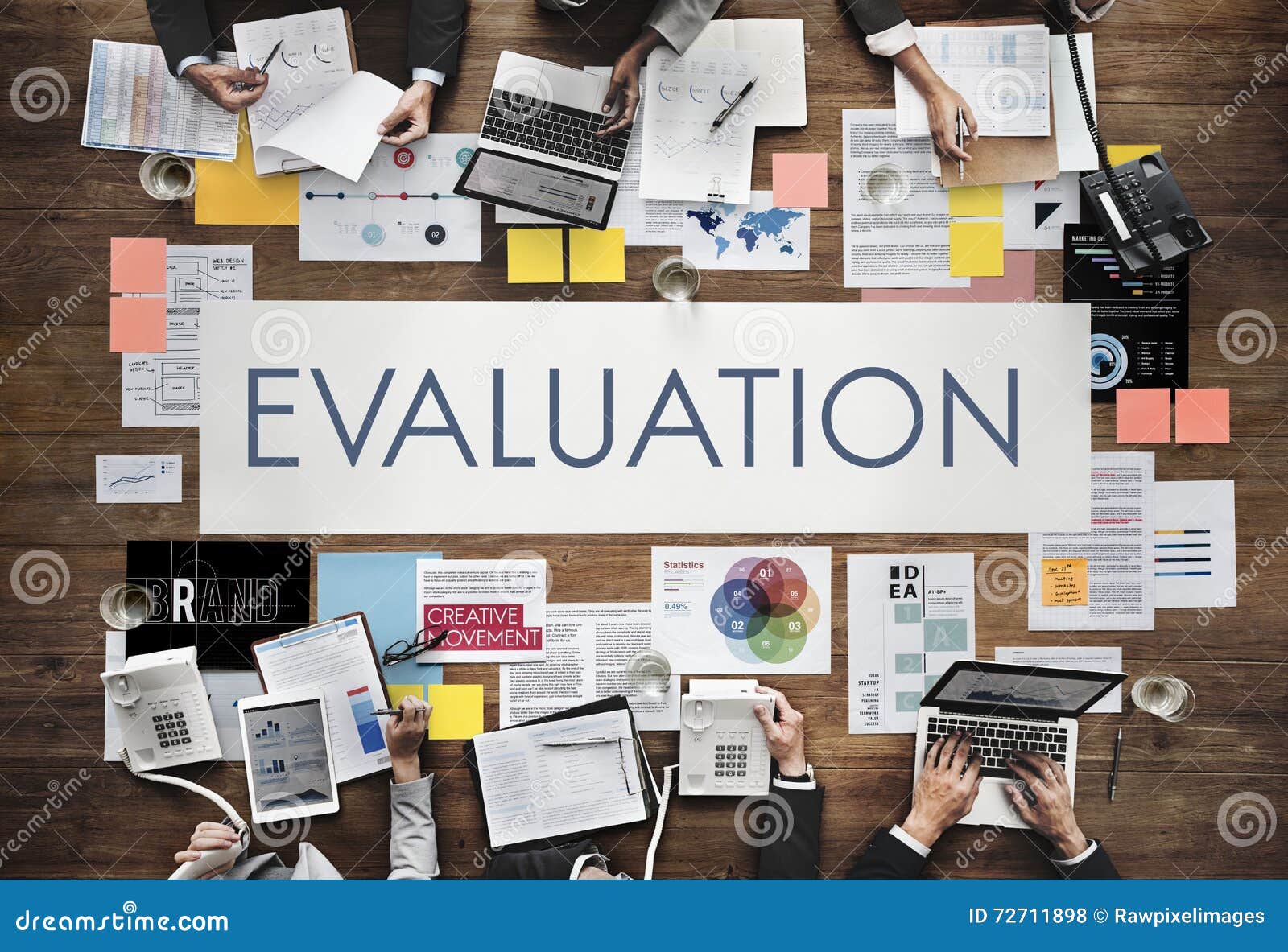 Evaluation Opinion Report Suggestion Feedback Concept Stock Photo ...