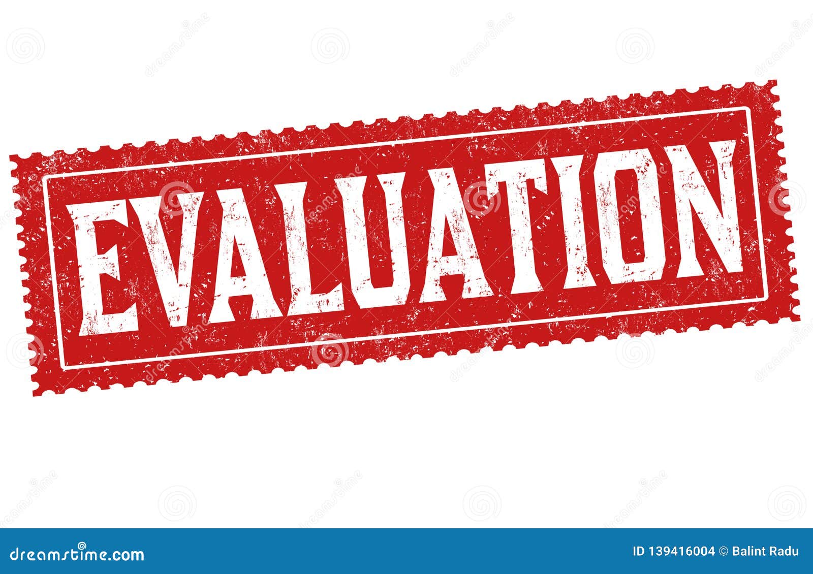Evaluation sign or stamp stock vector. Illustration of analyze - 139416004