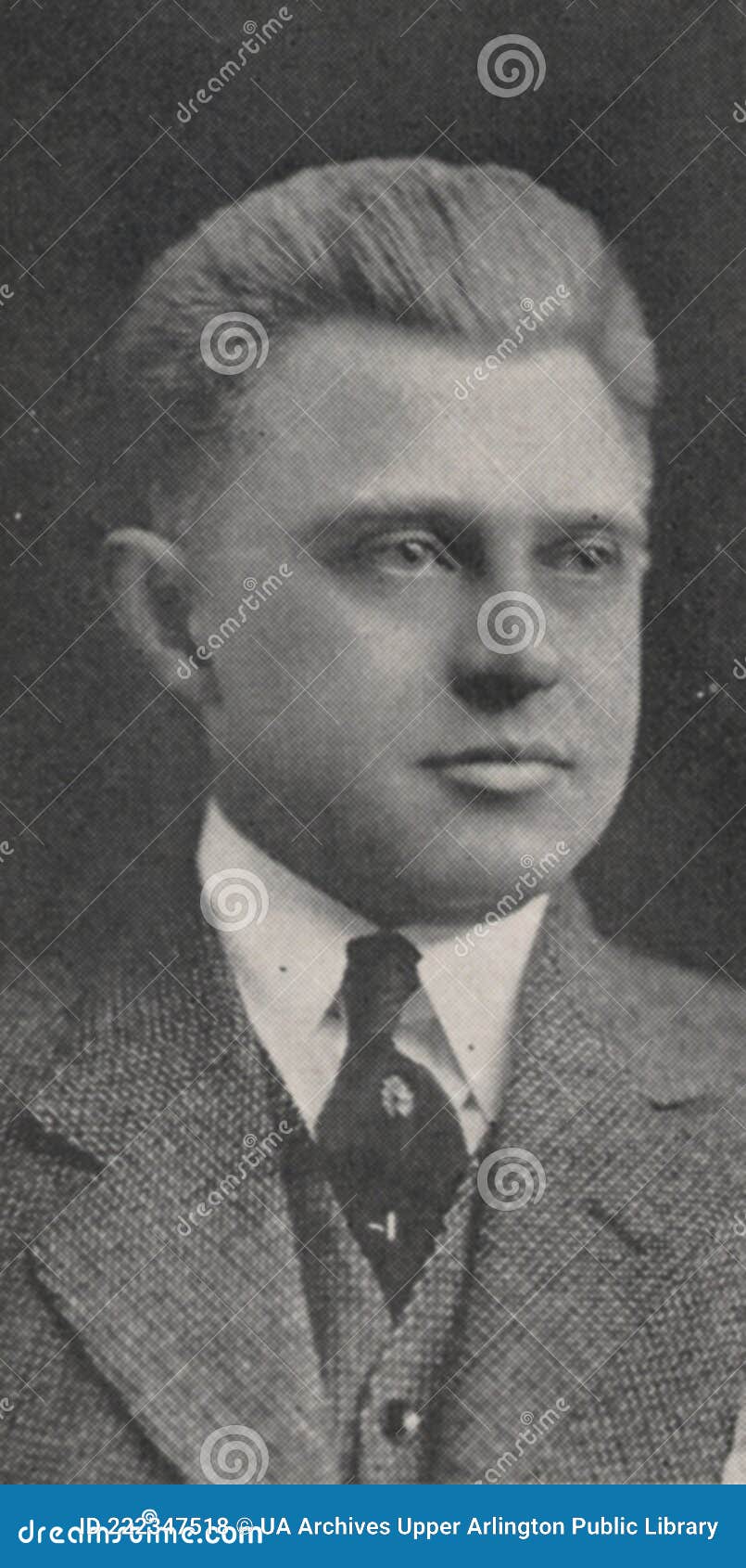 Evan Lawrence Mahaffey, 1918 Picture. Image: 222347518