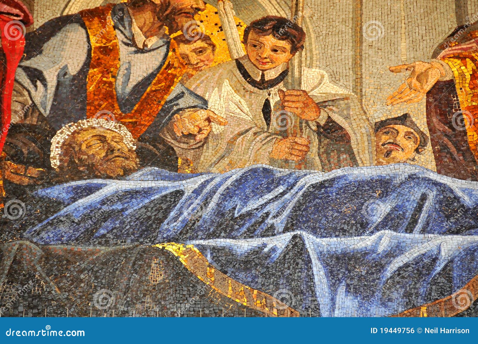 Saint Mark`s Tomb And Relics Saint Mark`s Basilica Venice Editorial ...